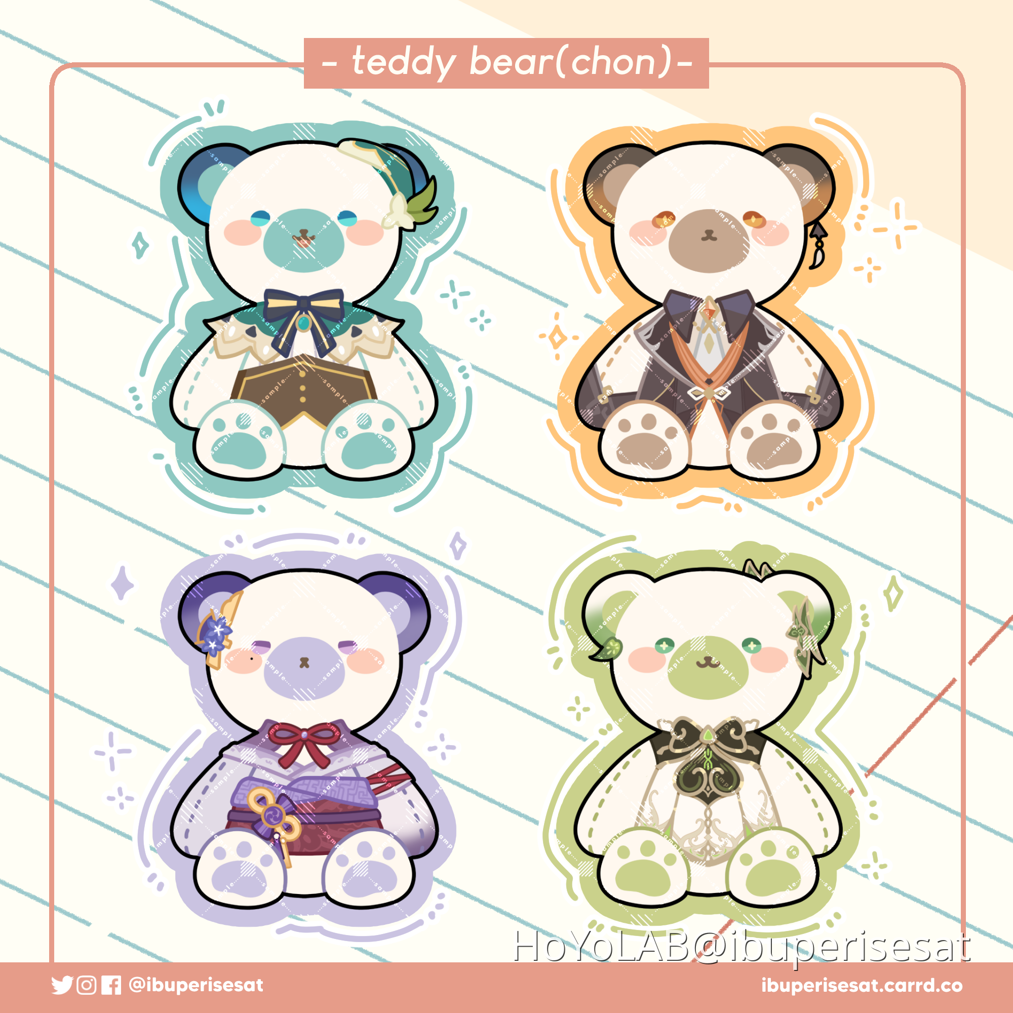 teddy bear(chon) 🧸 Genshin Impact | HoYoLAB