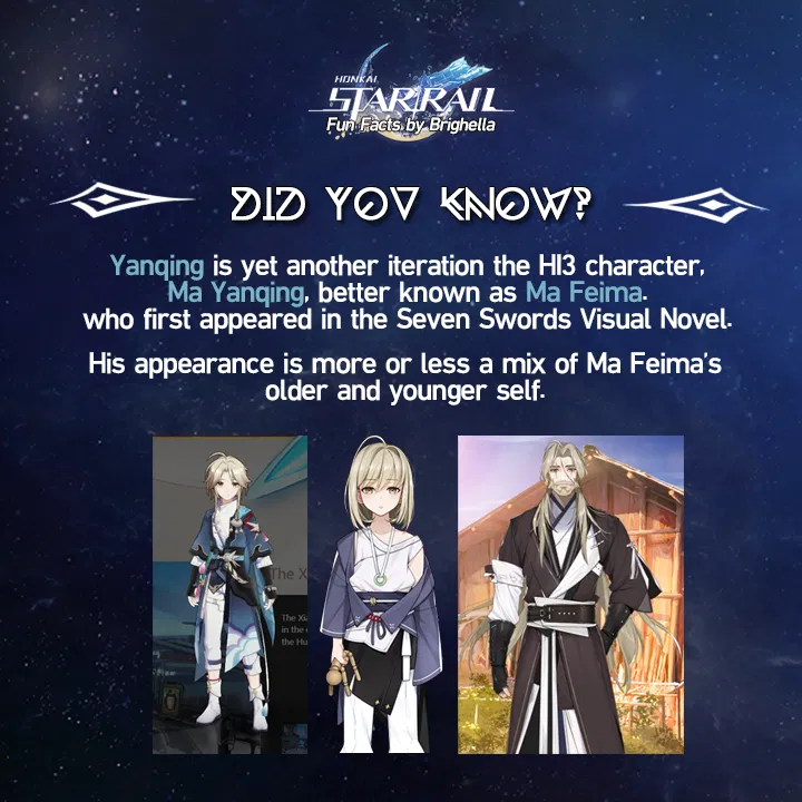 [Honkai Star Rail] Fun Fact #6 | A Proficient Swordsman Honkai: Star ...