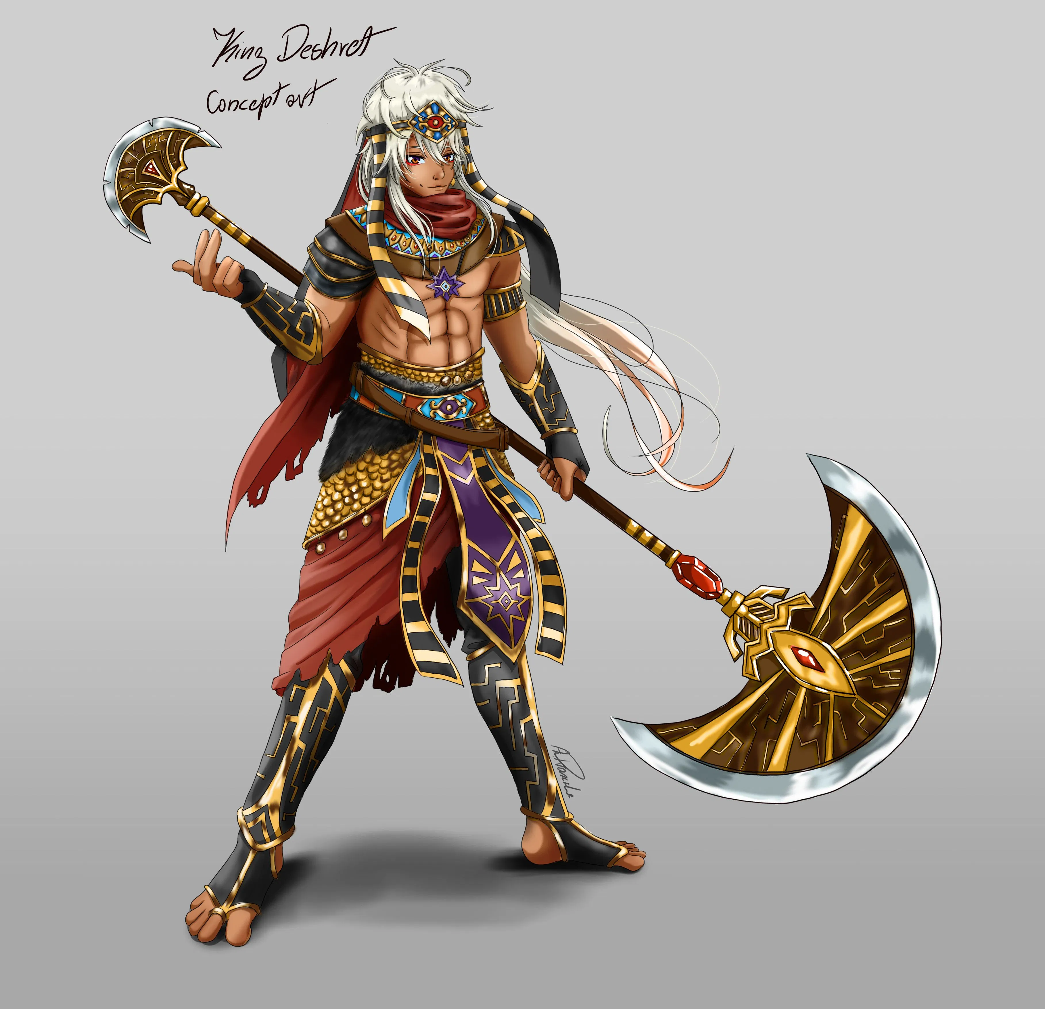 King Deshret Genshin Impact | HoYoLAB