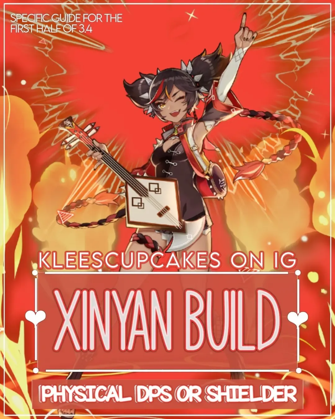 [ Version 3.4 ] Xinyan Build — Physical DPS or Shielder Genshin Impact ...