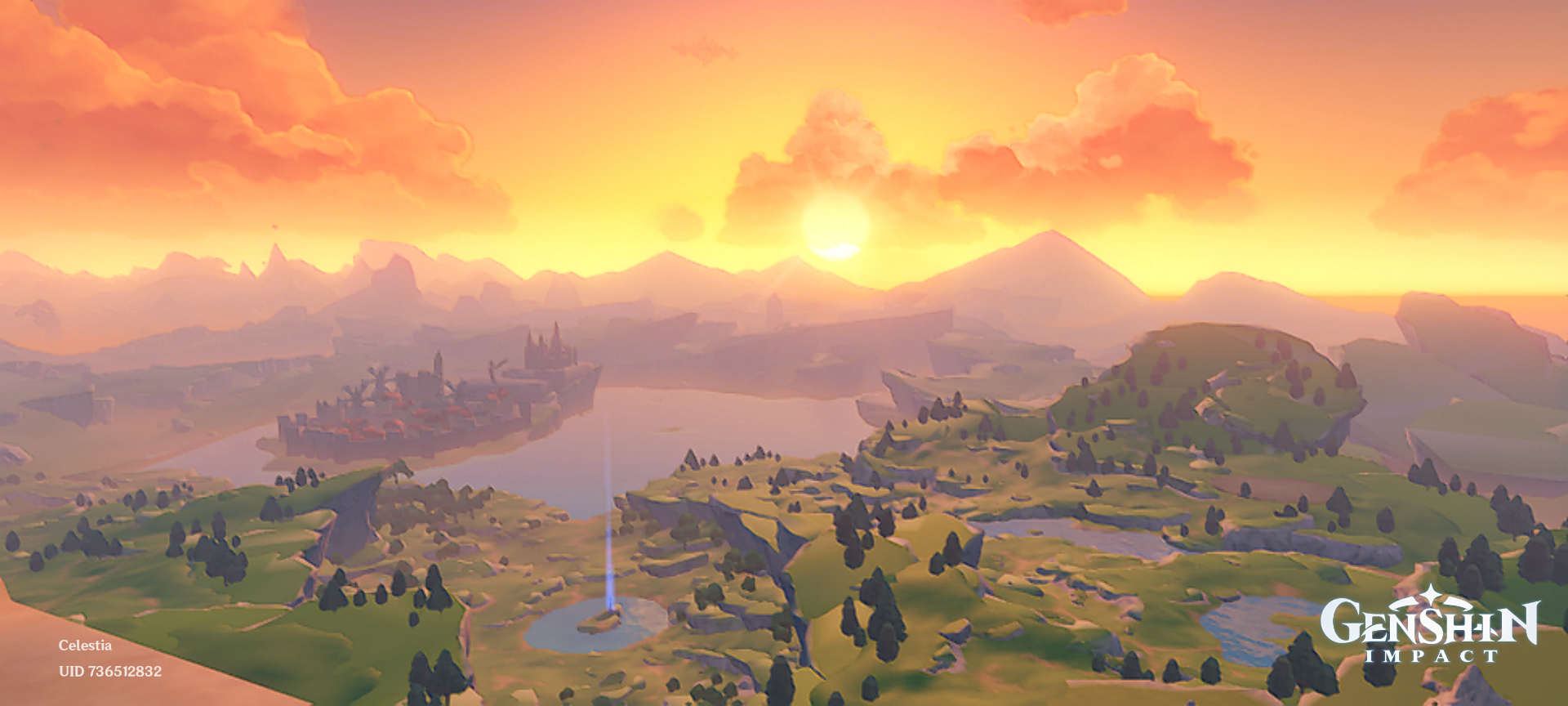 This is probably my favourite Mondstadt view on Star****** cliff ...