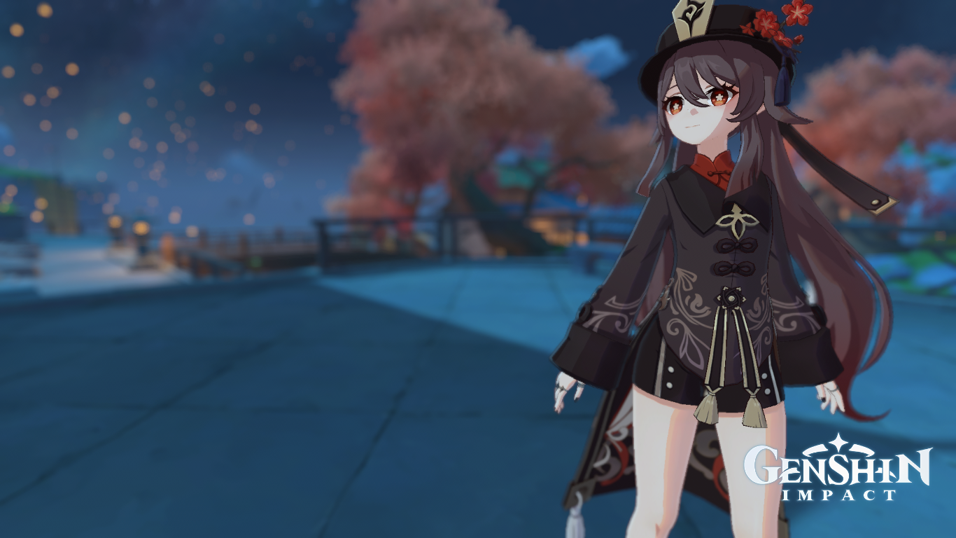 Hu Tao at the Lantern Rite. Genshin Impact | HoYoLAB