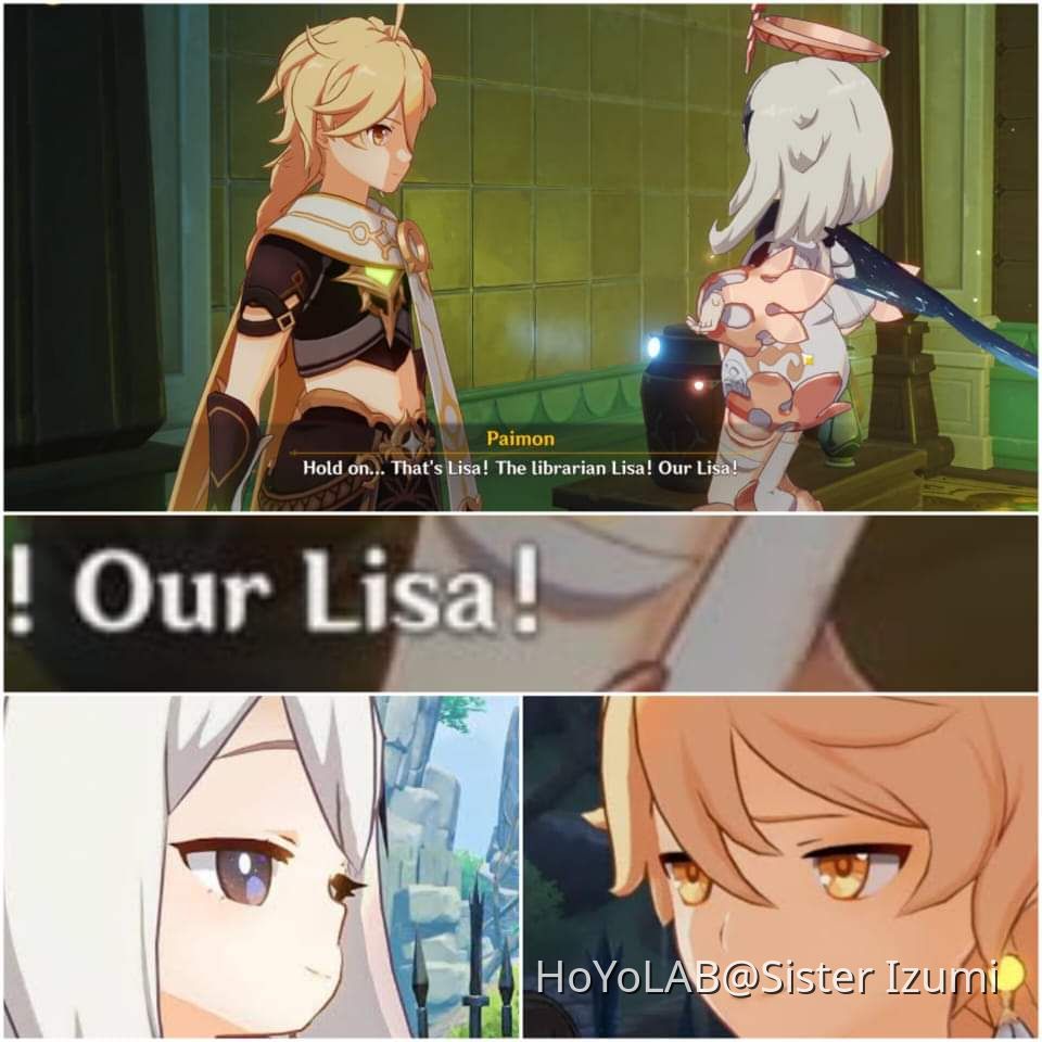 Oh! You're right Paimon (⁠ ͡⁠°⁠ ͜⁠ʖ⁠ ͡⁠°⁠) Genshin Impact | HoYoLAB