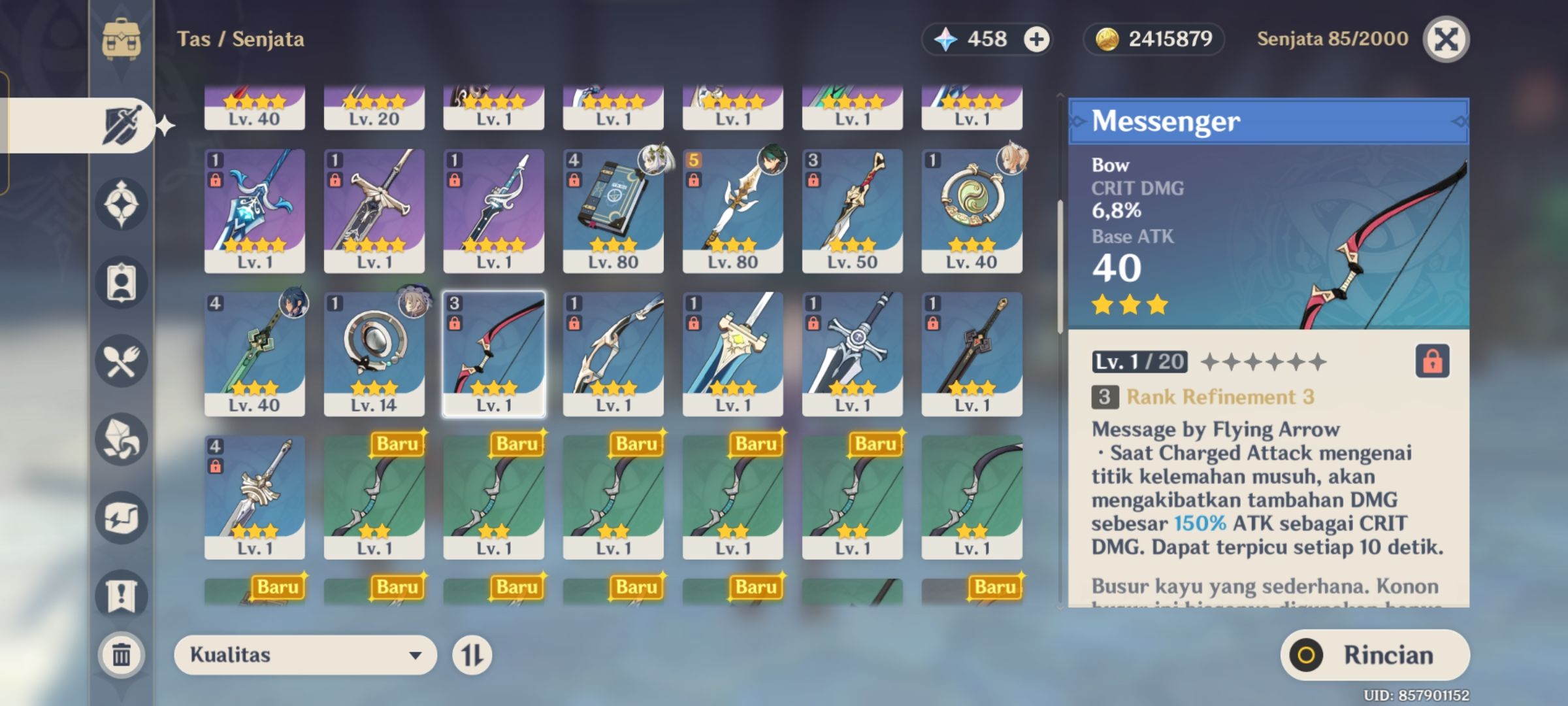 Panah B3 Genshin Impact | HoYoLAB