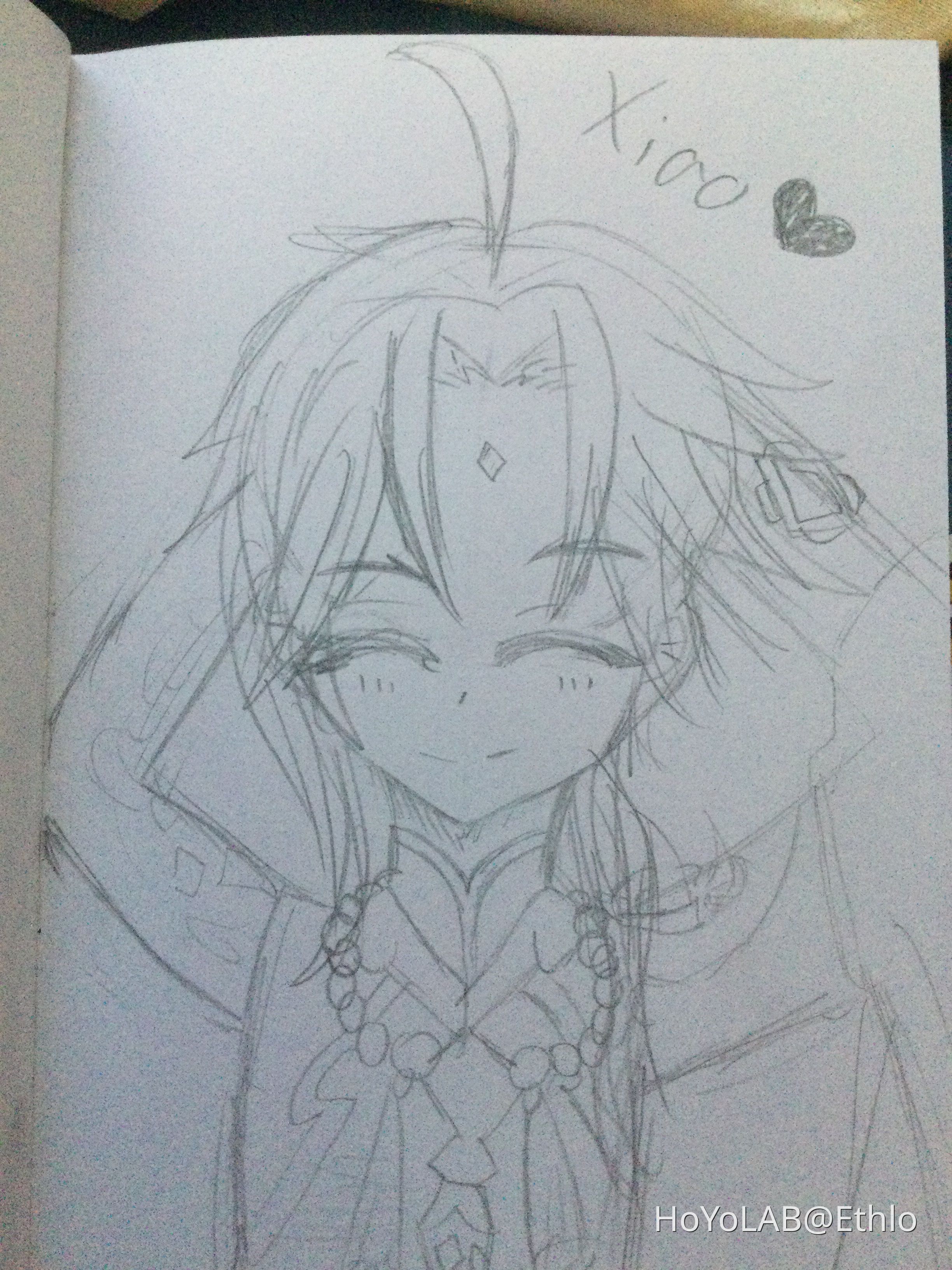 Xiao Fanart Genshin Impact | HoYoLAB