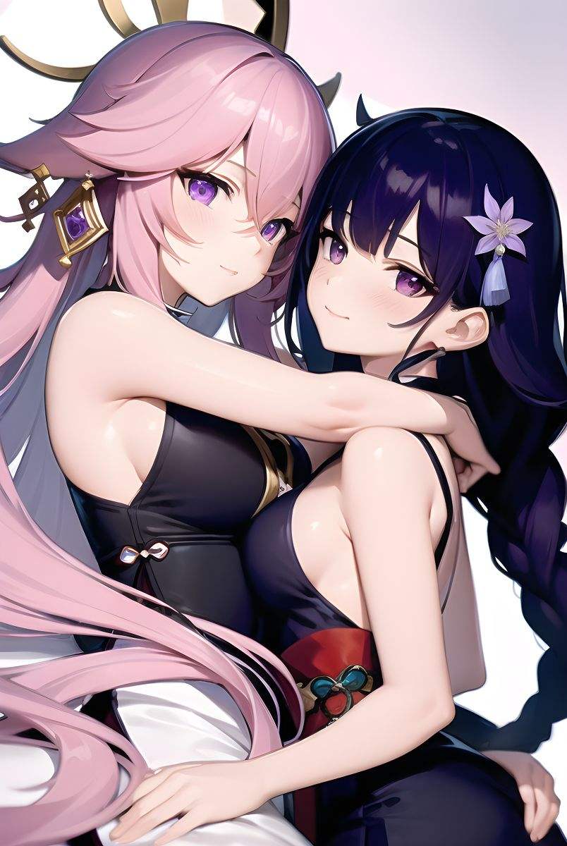 ♥︎Ei+Miko♥︎ Genshin Impact | HoYoLAB