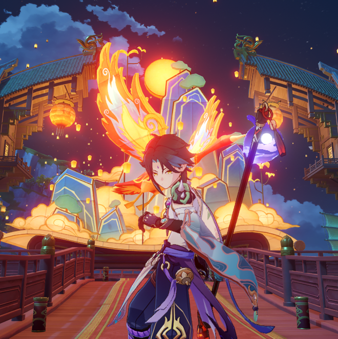 Xiao Photoshoot Lantern Rite 3.4 Genshin Impact | HoYoLAB