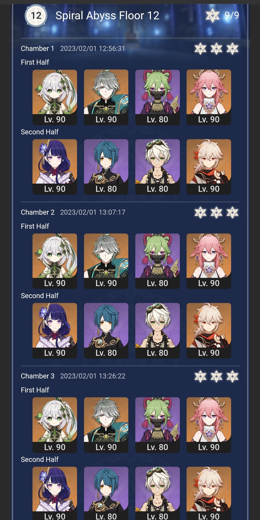 SPIRAL ABYSS Genshin Impact | HoYoLAB