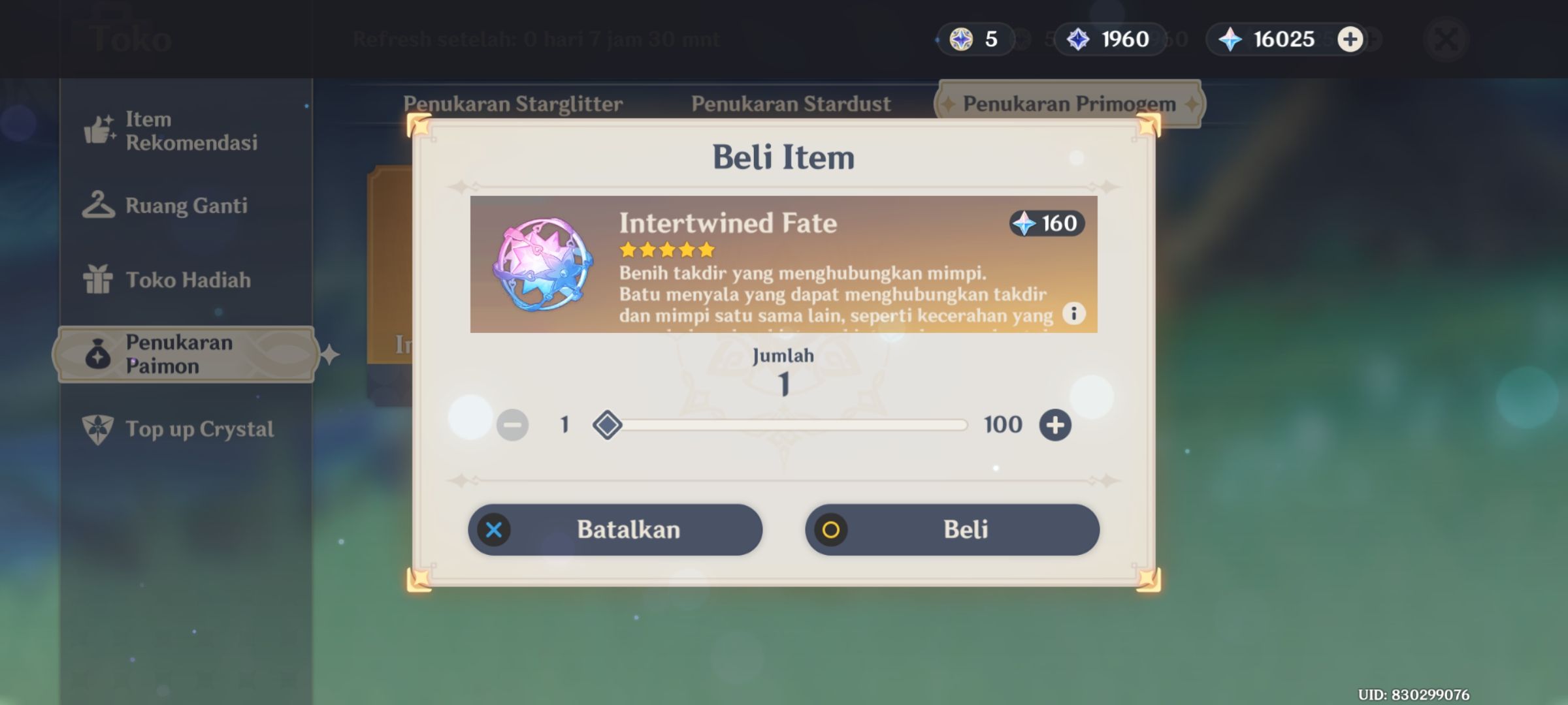 Kapan Banner senjata WGS Genshin Impact | HoYoLAB