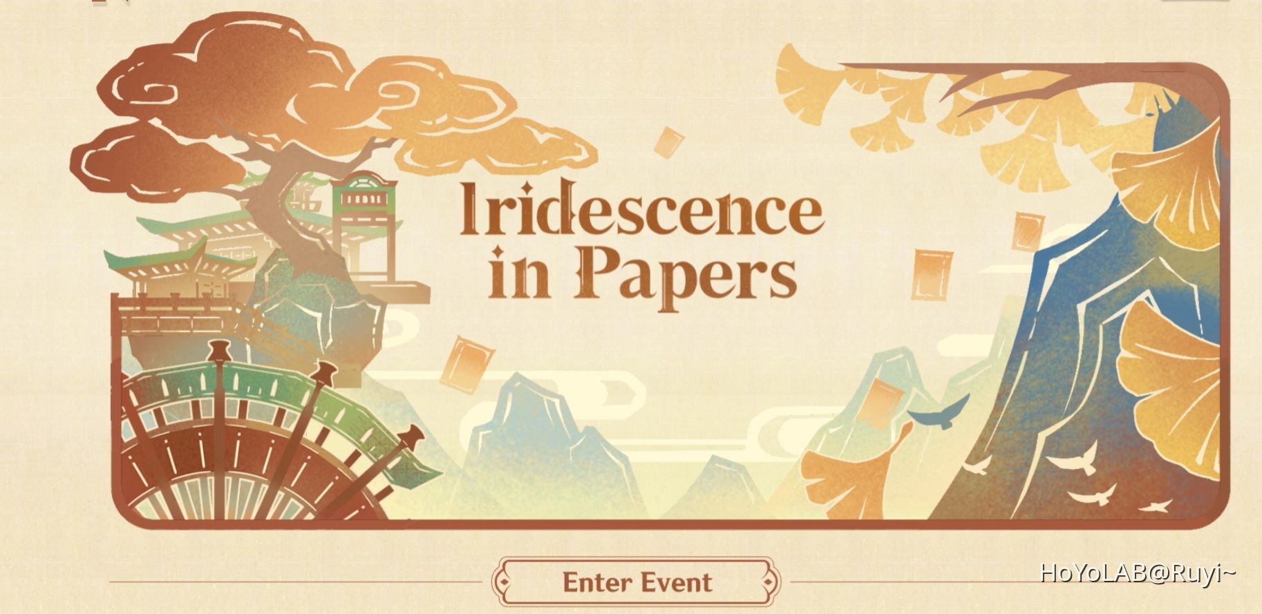 Iridescence in Papers event~ Genshin Impact | HoYoLAB