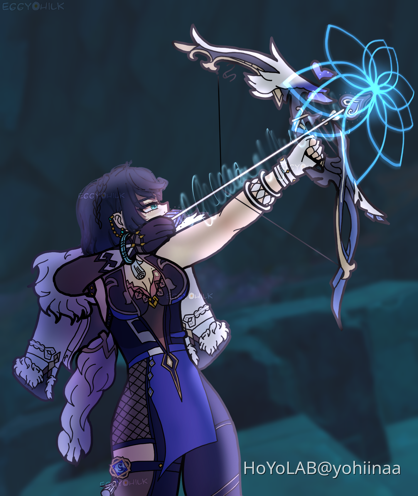 Yelan Fanart Genshin Impact | HoYoLAB