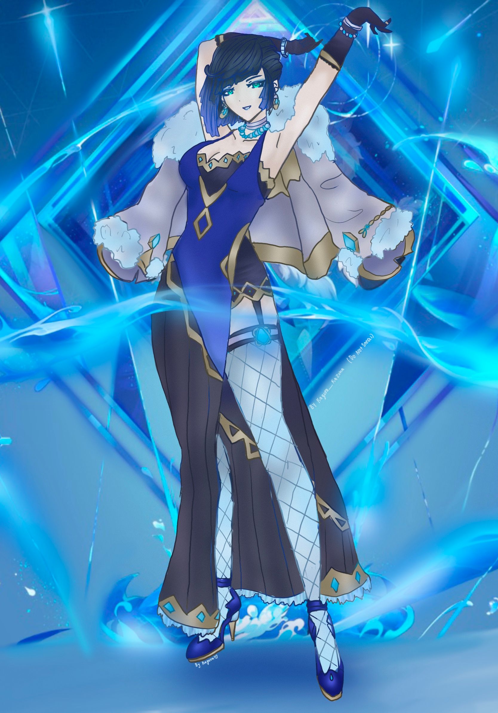 Gamblers Envy (Yelan alternate outfit) Genshin Impact | HoYoLAB