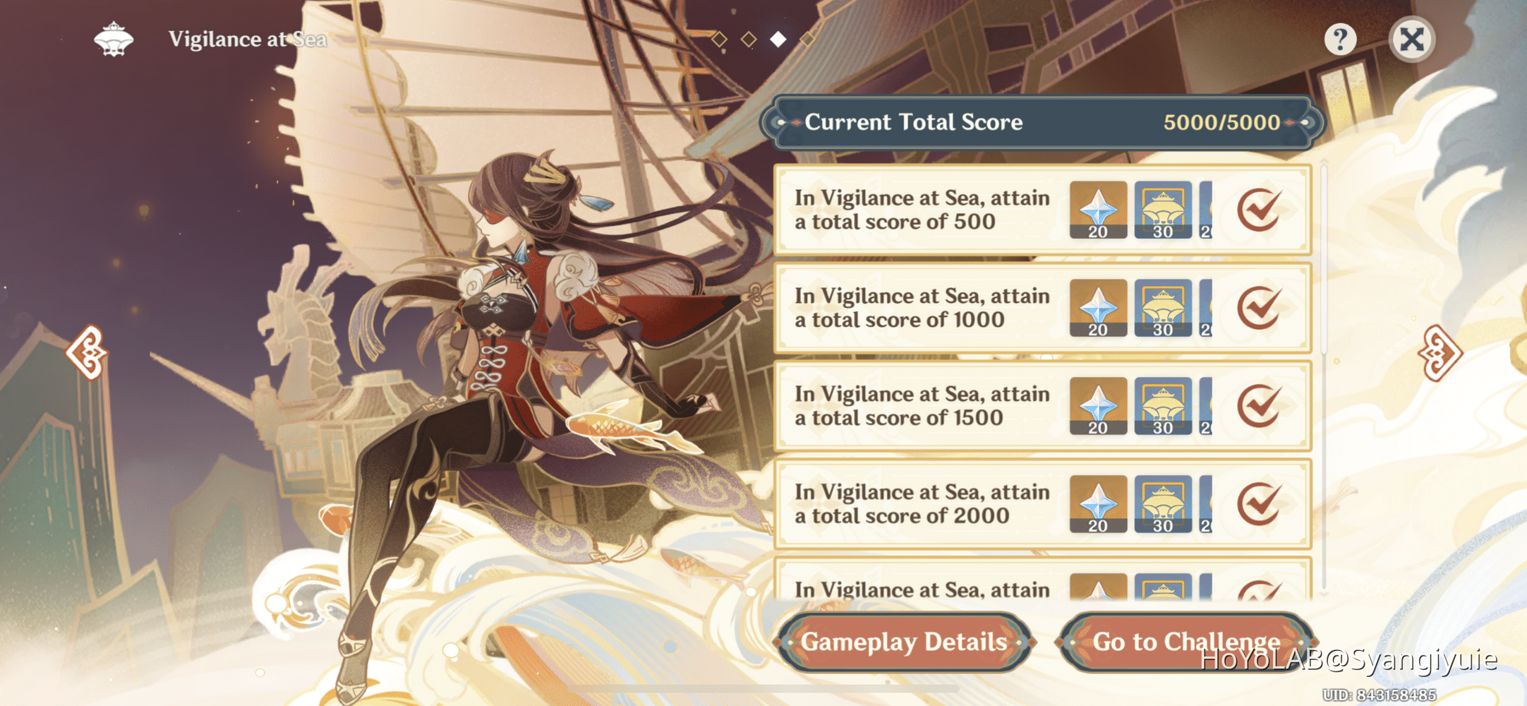 Challenges Complete Genshin Impact | HoYoLAB