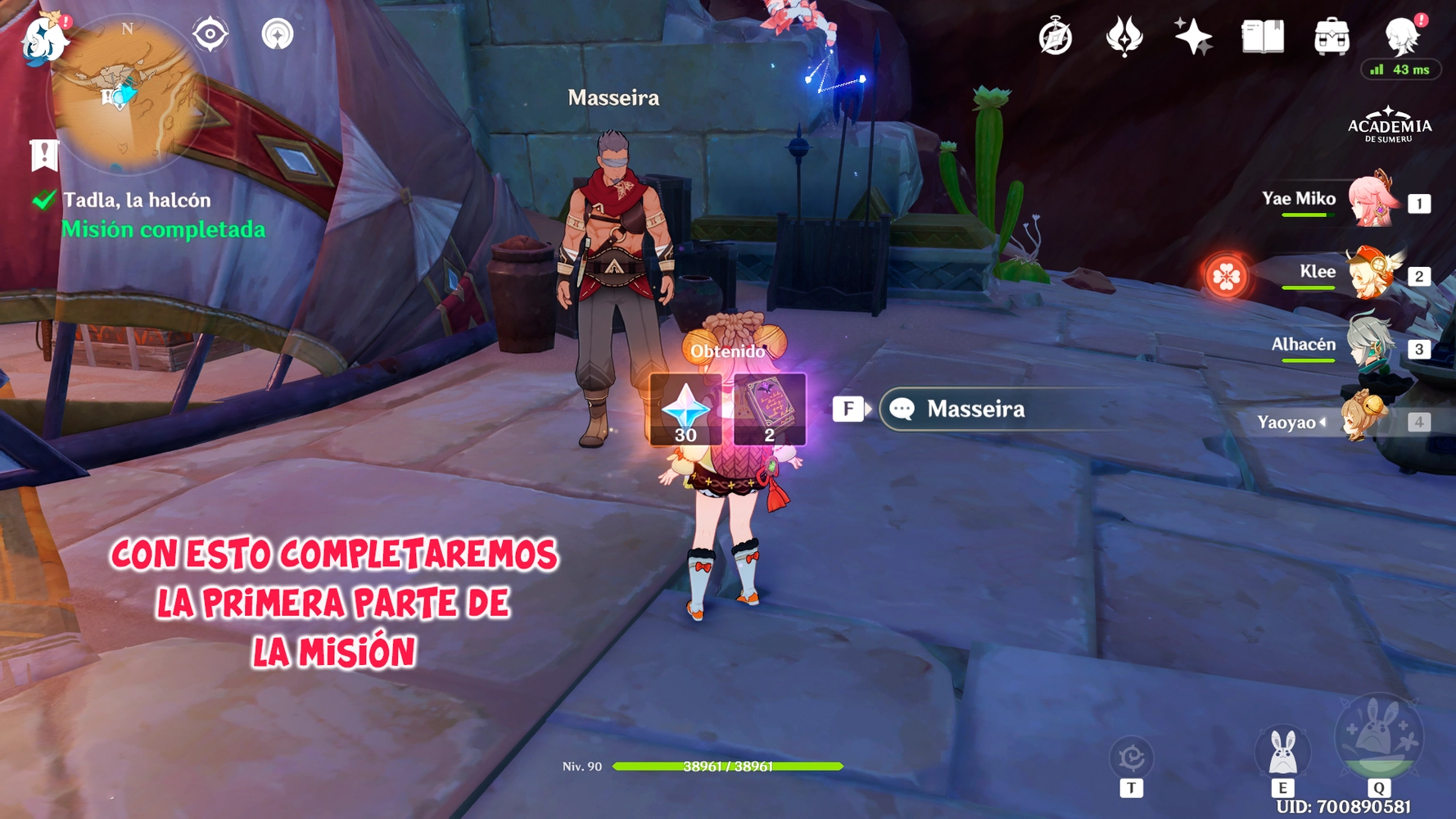 🦅 GUIA "TADLA, LA HALCÓN" 🦅 100 protogemas [Versión 3.4] Genshin Impact | HoYoLAB