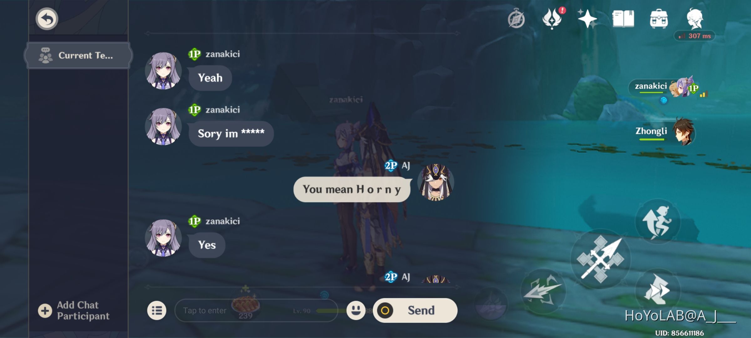 Chat...... Genshin Impact | HoYoLAB