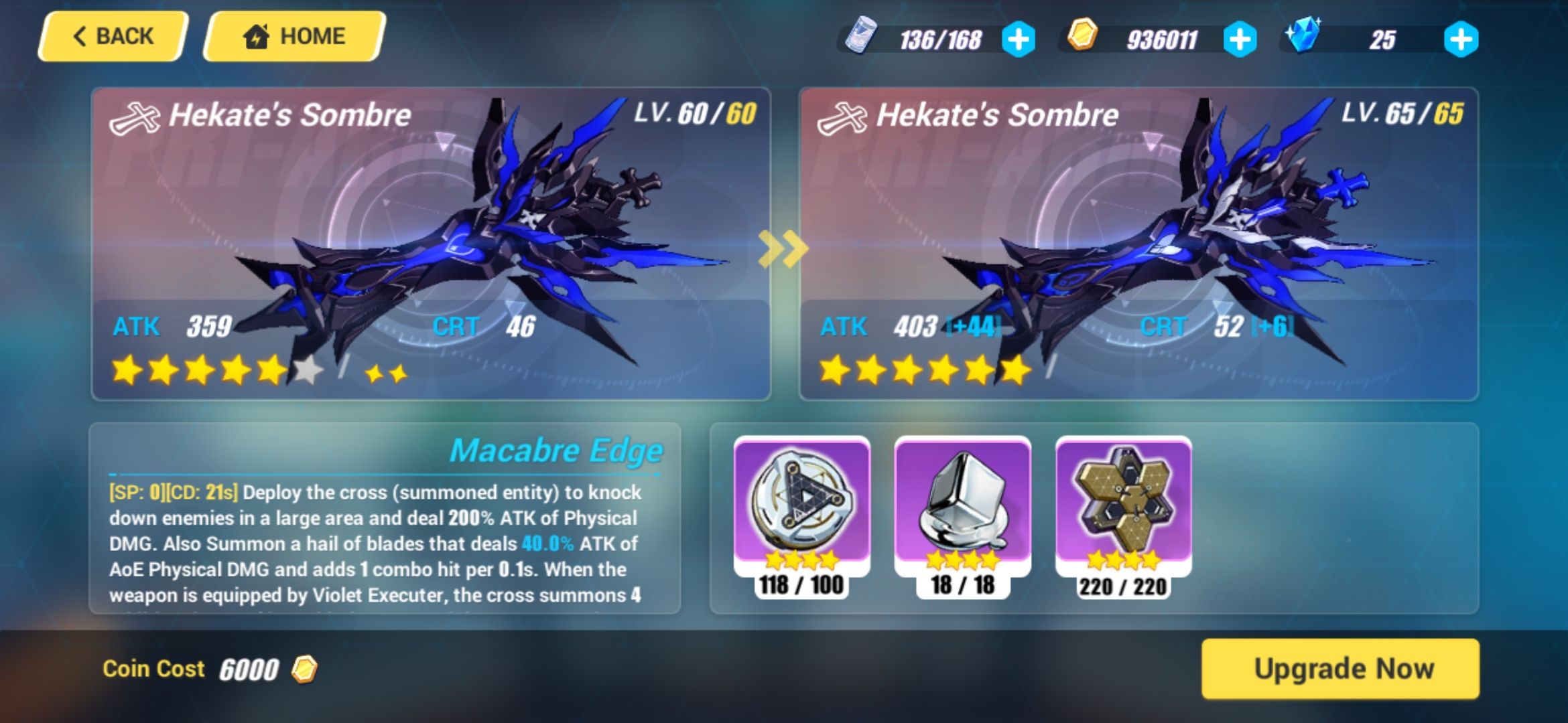 Finally got maxed Pri-Arm for Twilight Paladin and may do more Pri-Arms ...