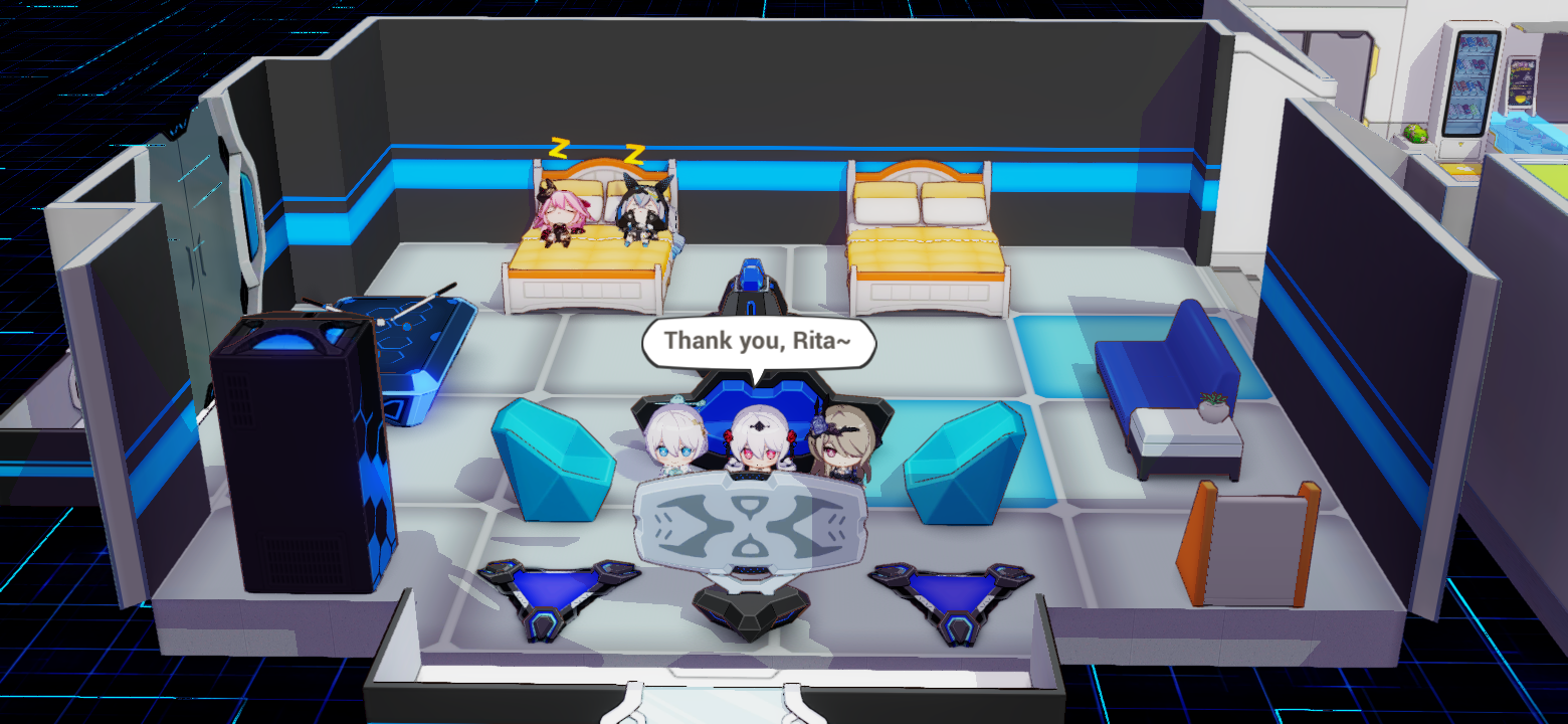 I wish there is Matrix Beds aswell Honkai Impact 3rd | HoYoLAB