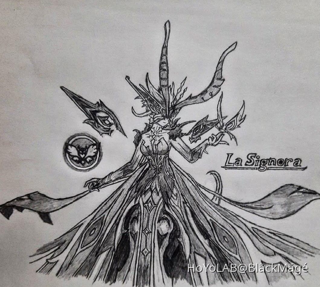 La Signora, the fairy lady Genshin Impact | HoYoLAB