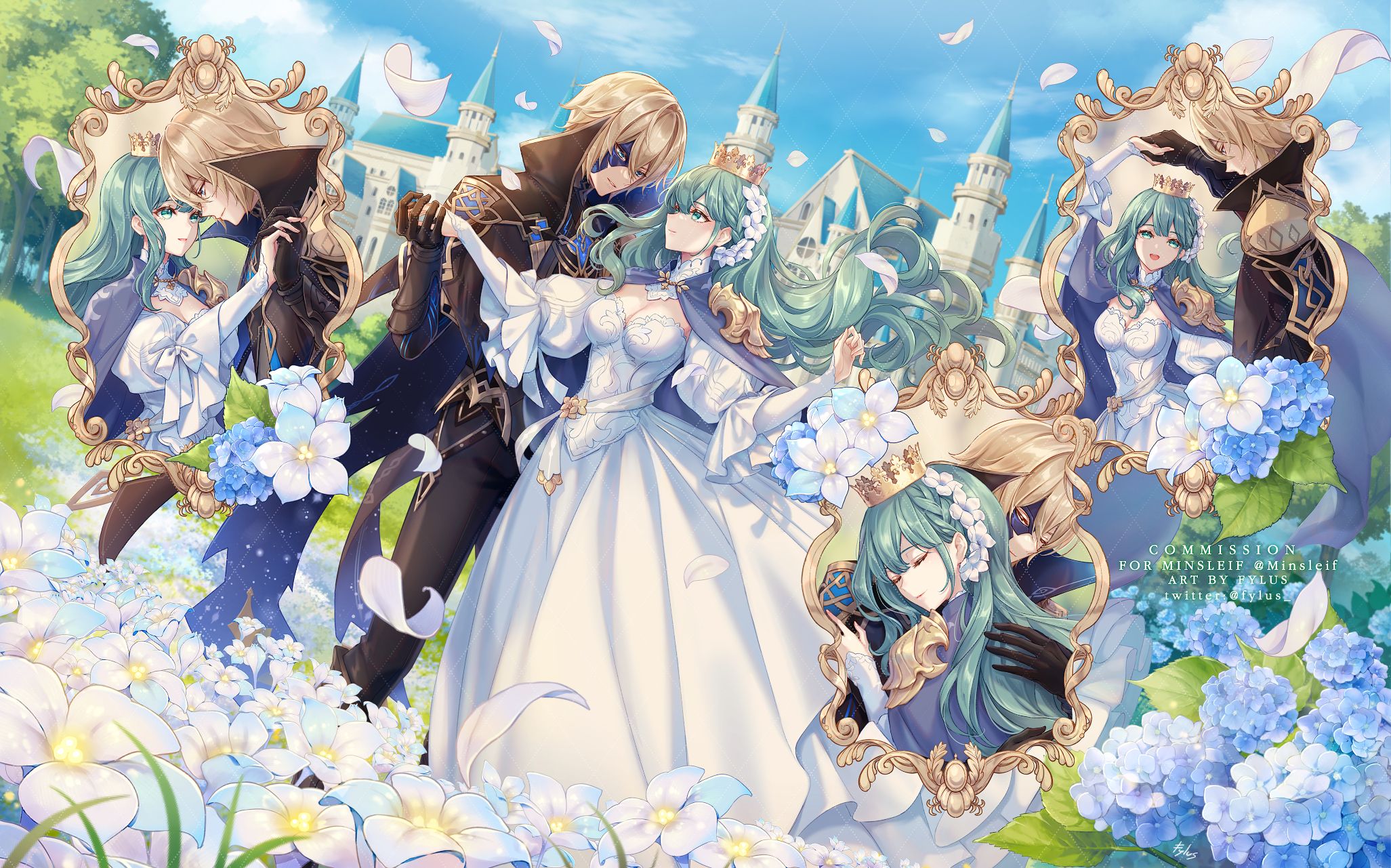 Inteyvat and Hydrangea Genshin Impact | HoYoLAB