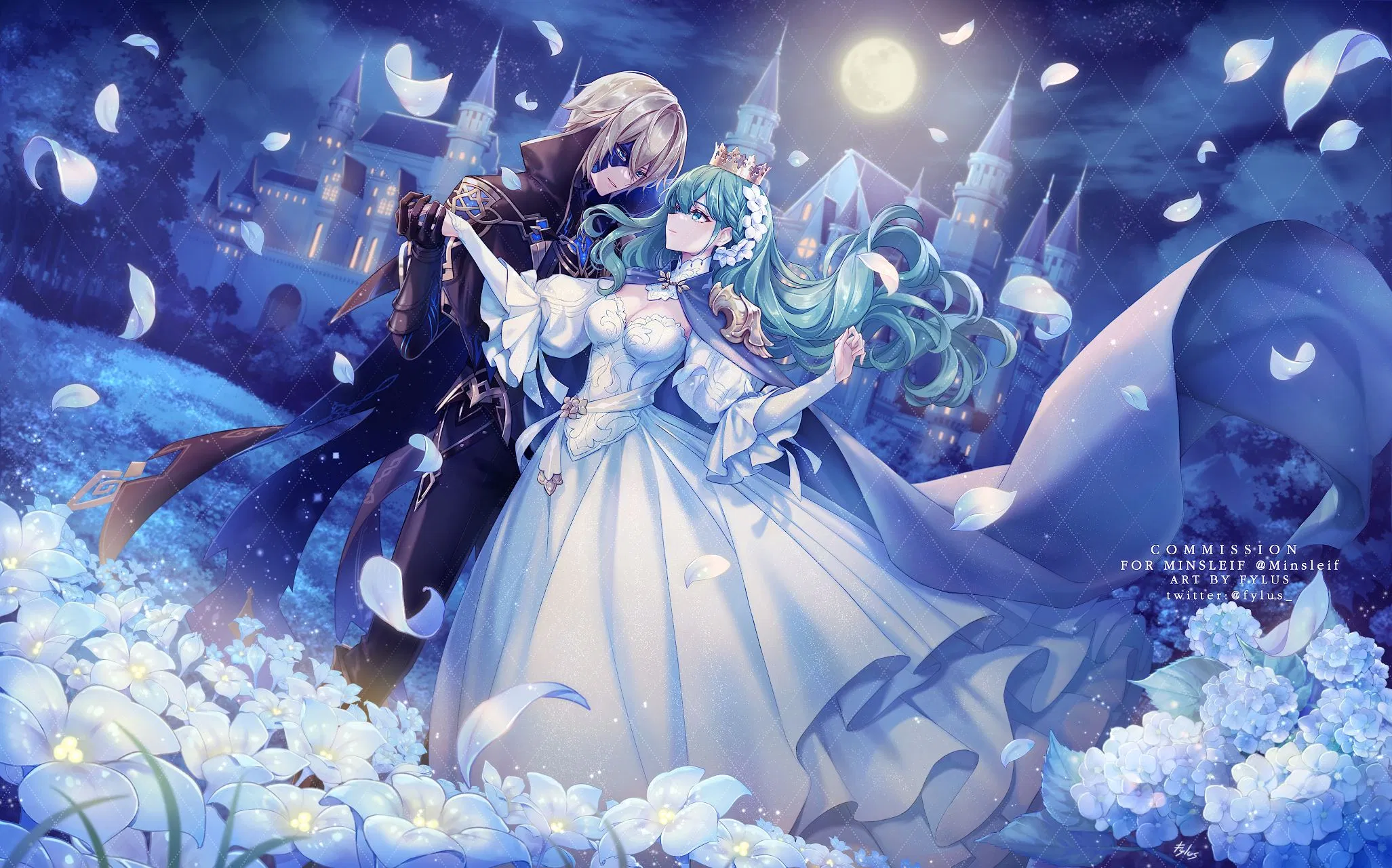 Inteyvat and Hydrangea Genshin Impact | HoYoLAB