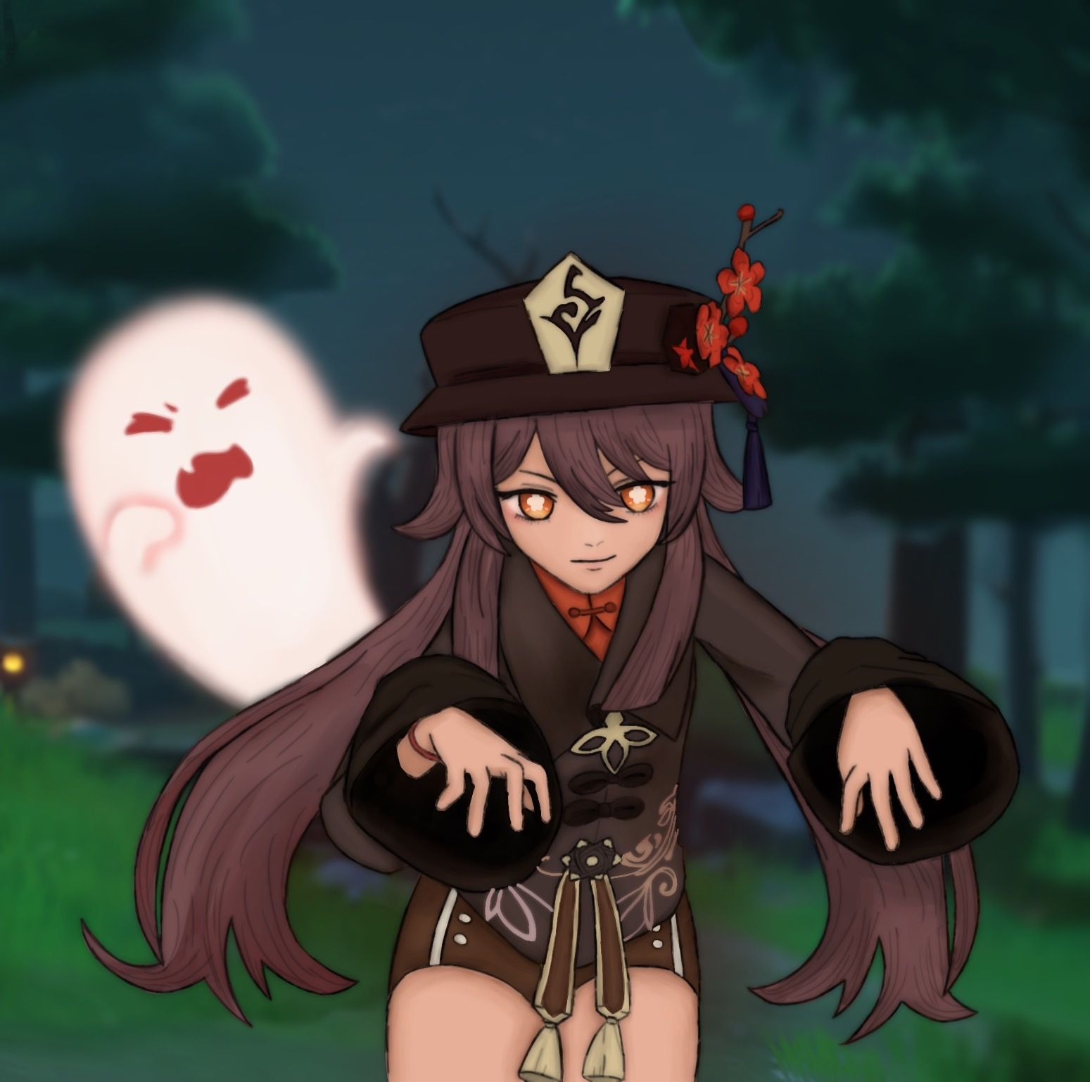 Another Hu Tao drawing Genshin Impact | HoYoLAB