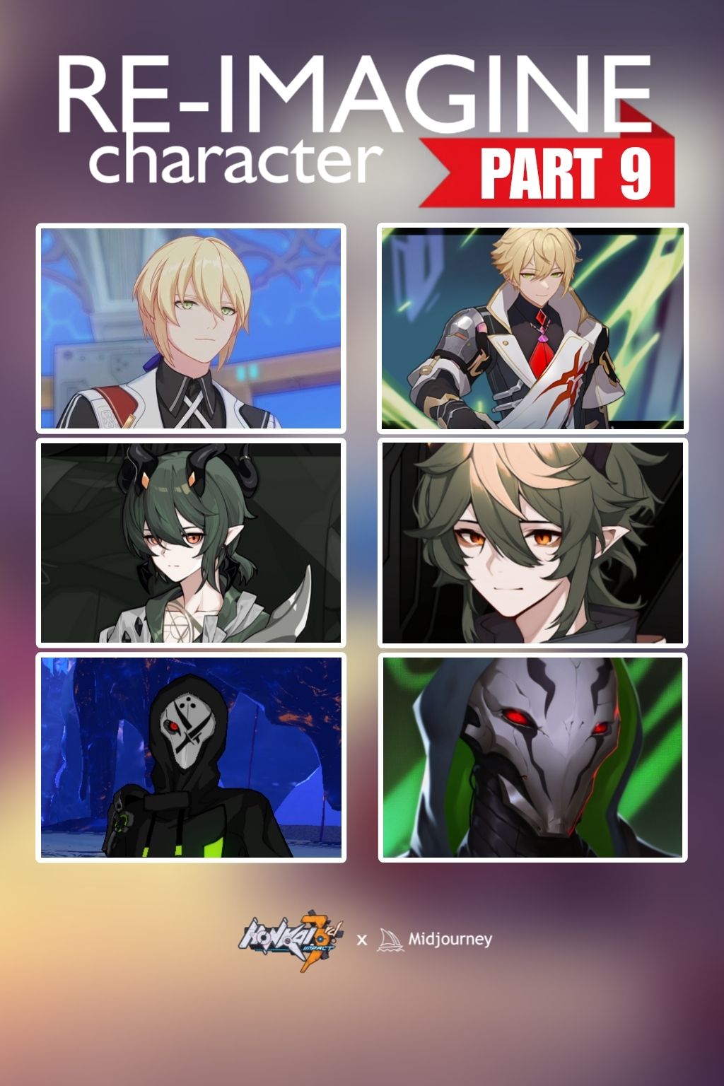 HI3 x Midjourney [PART 9] Honkai Impact 3rd | HoYoLAB