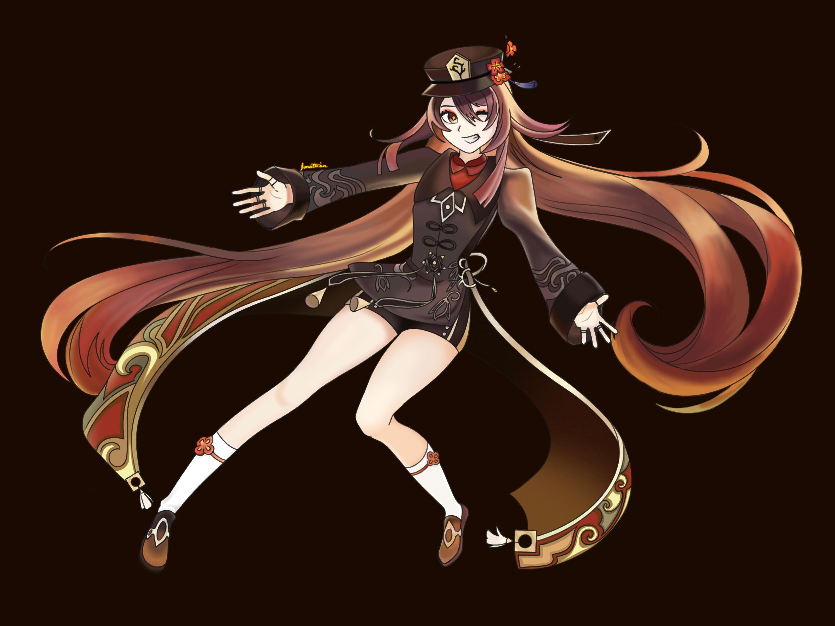 Hu Tao Fan-art- Jonathan Dier Genshin Impact | HoYoLAB