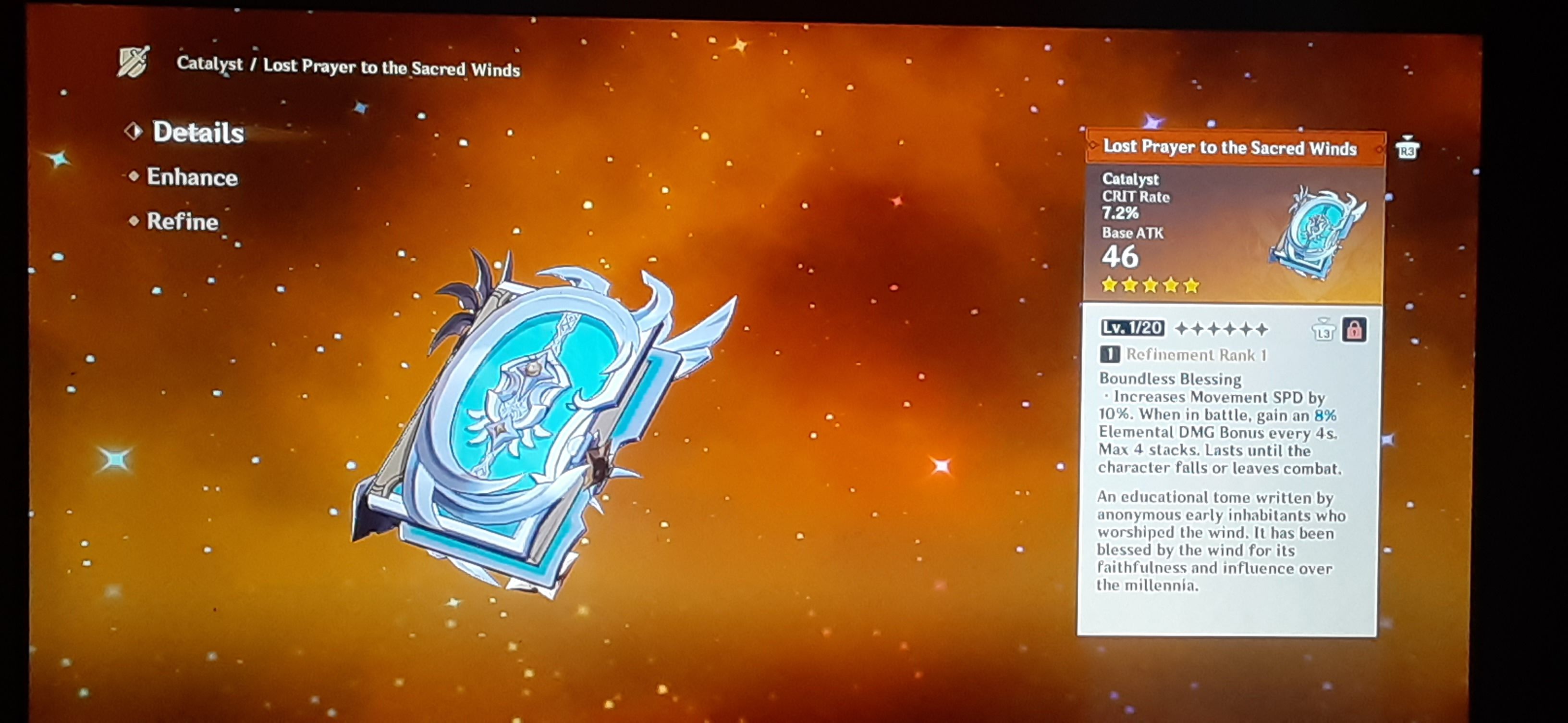 Second 5 Star Catalyst In My Arsenal Aquired at 36 Pity Genshin Impact ...