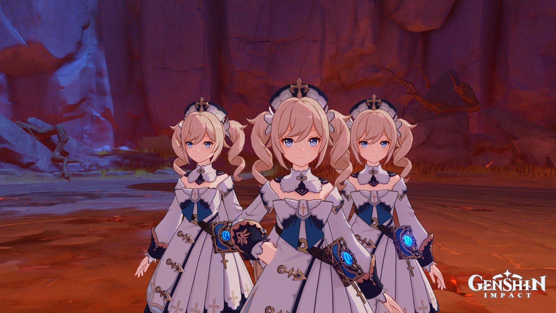 The holy trinity Genshin Impact | HoYoLAB