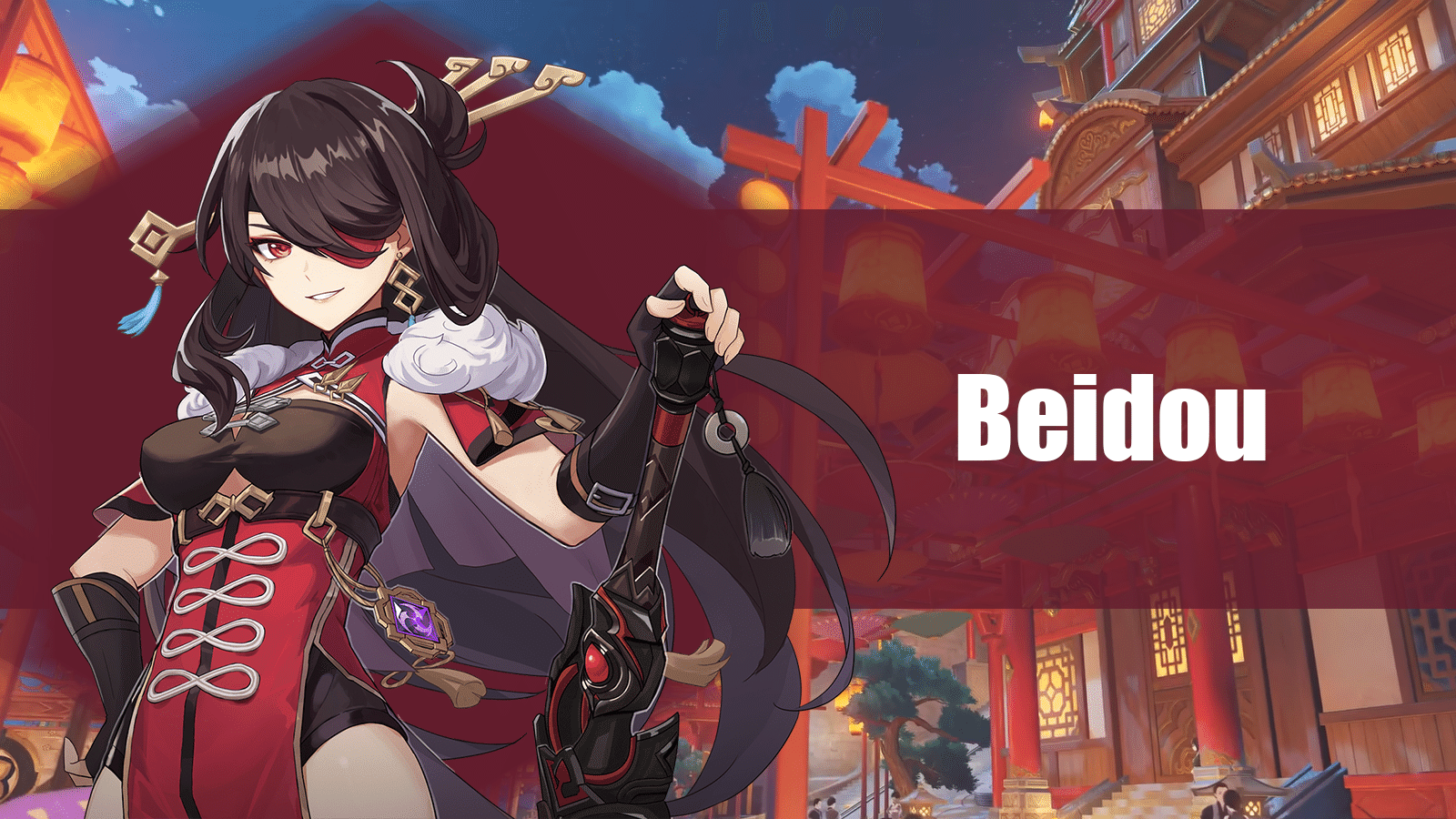 Character Research: Beidou, Uncrowned Lord of the Ocean Genshin Impact ...