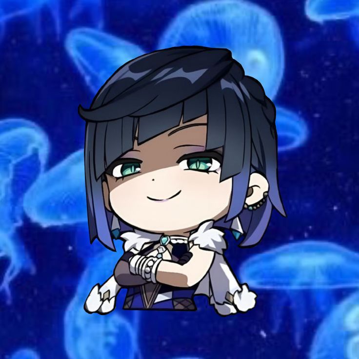 yelan chibi Genshin Impact | HoYoLAB