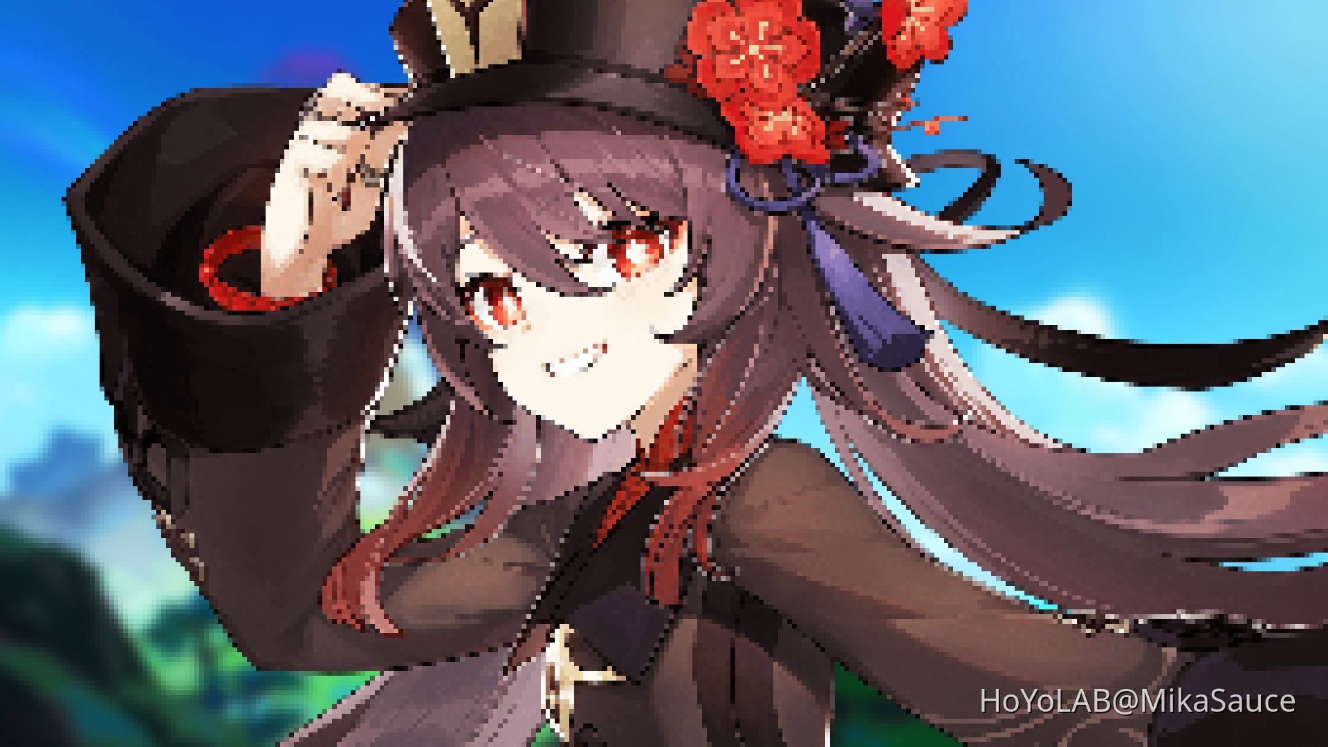 8 Bit Teyvat - Hu Tao Genshin Impact | HoYoLAB