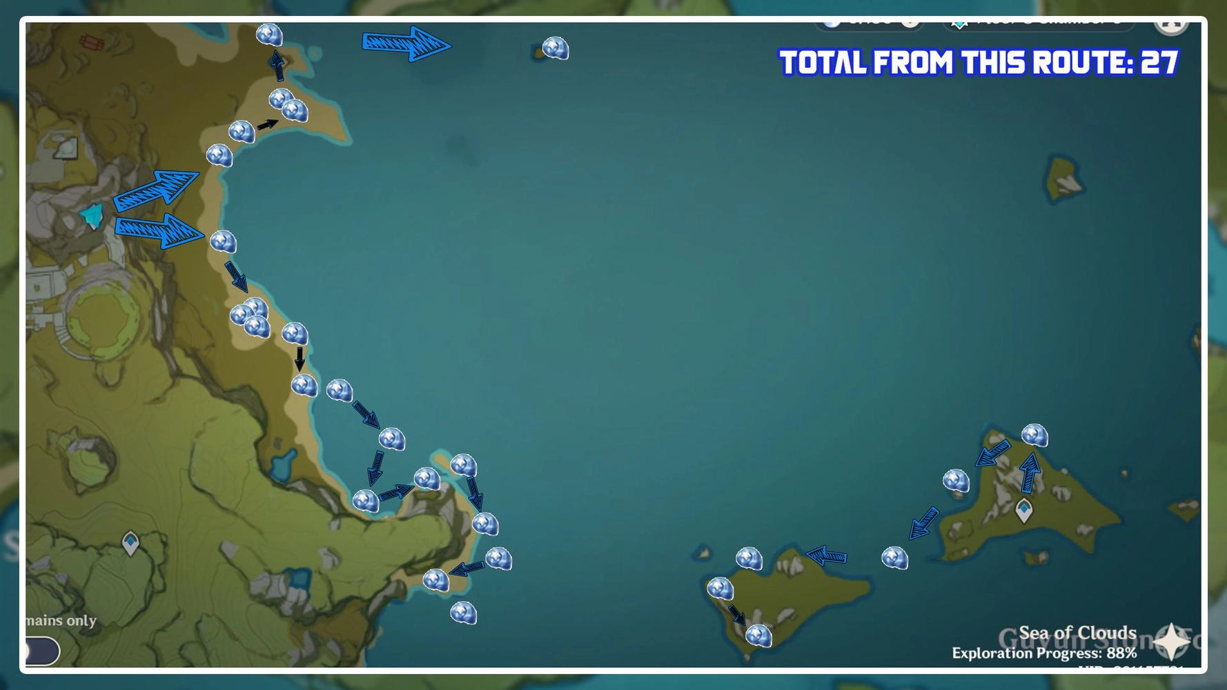 [Walkthrough and Guide] Starconch Farming Route | Ascension Materials ...