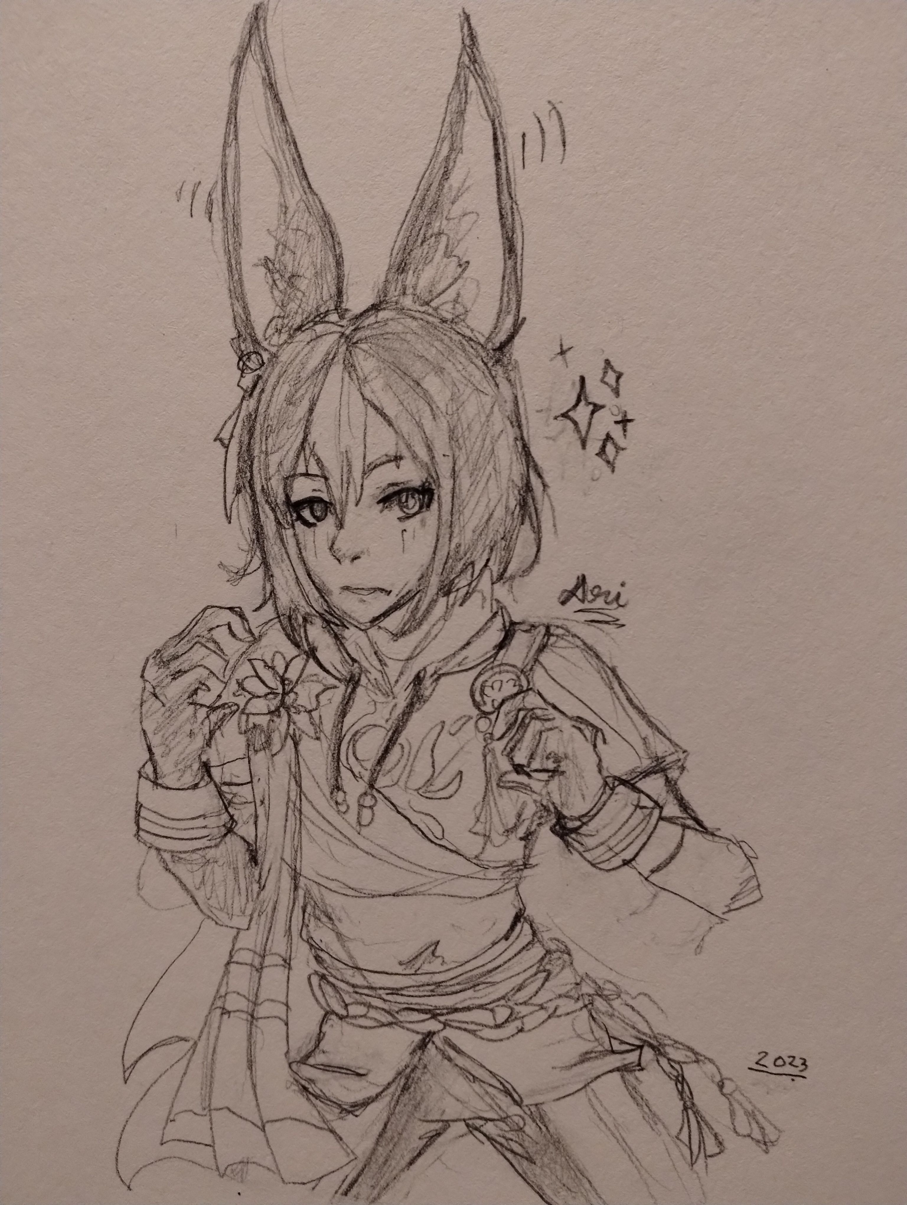 Cant stop drawing Tighnari Genshin Impact | HoYoLAB
