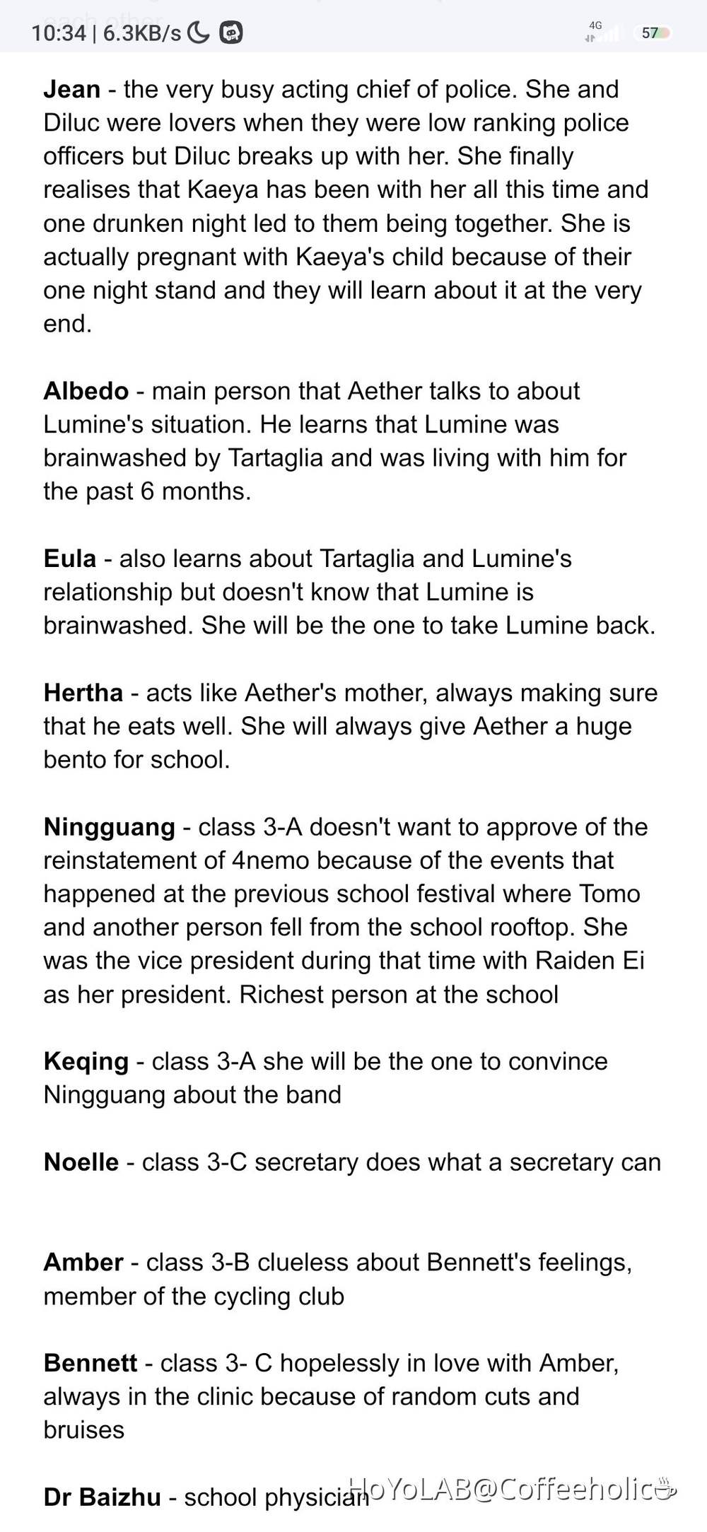 Human Writing... Co*nfessions! Acer Palmatum plot Genshin Impact | HoYoLAB