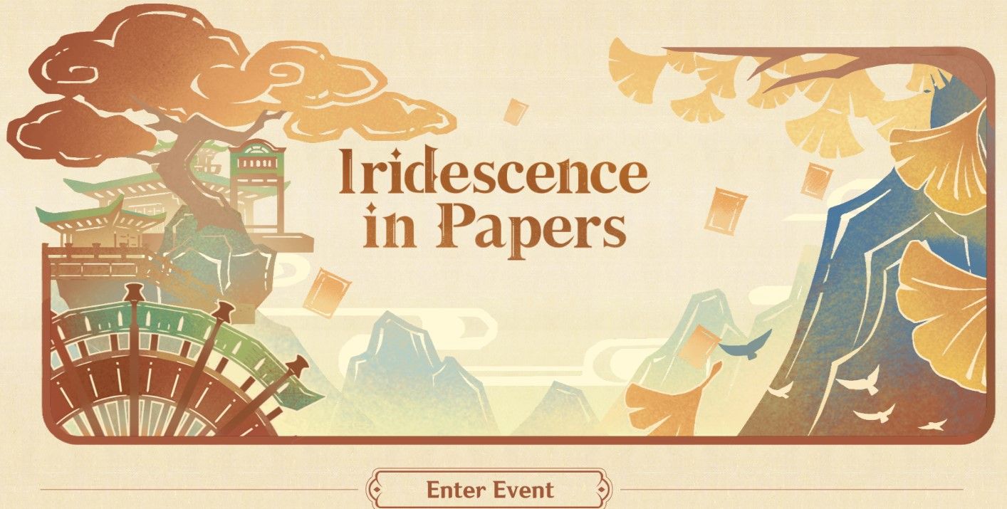 Iridescence in Papers Web Event Genshin Impact | HoYoLAB