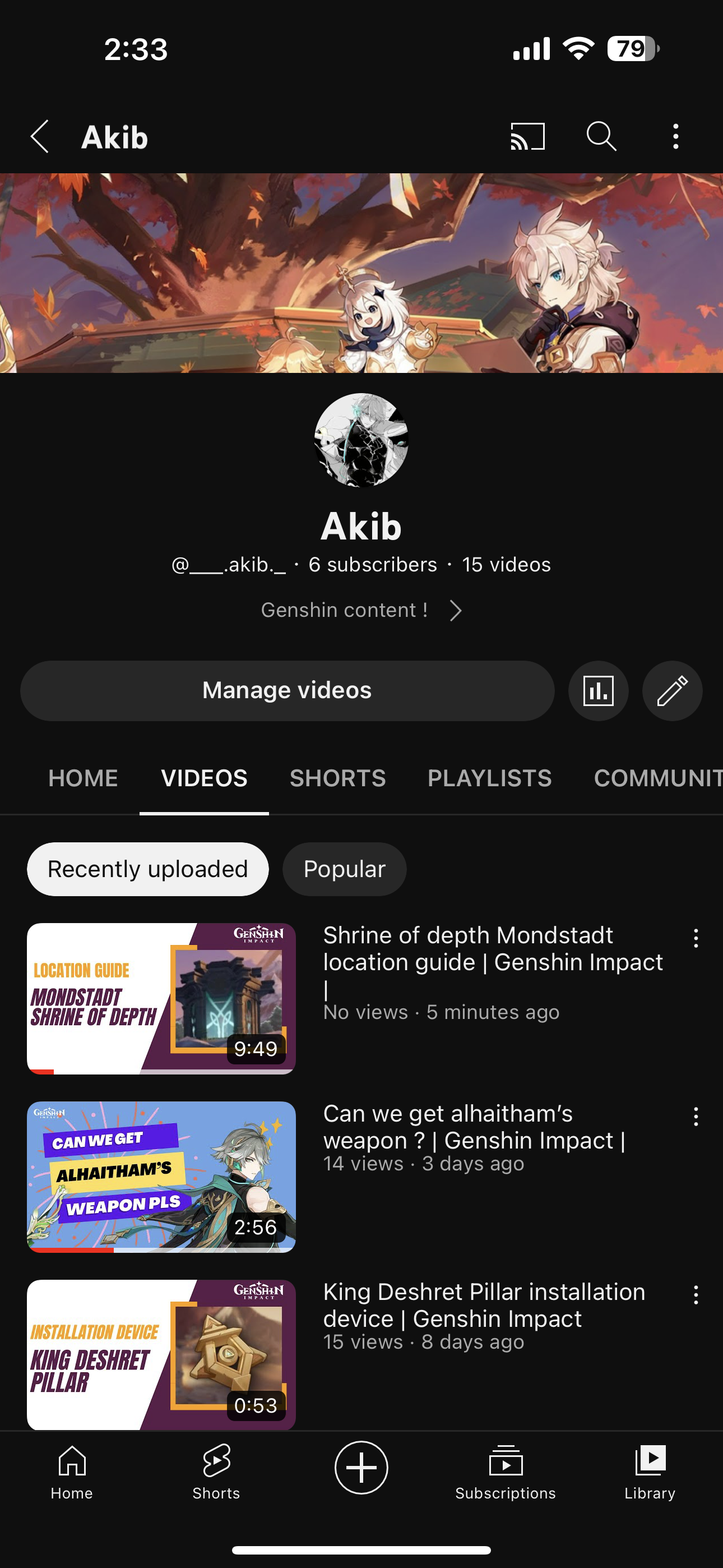 Hey everyone ! If u need guides here is my youtube channel lmk what’s ...