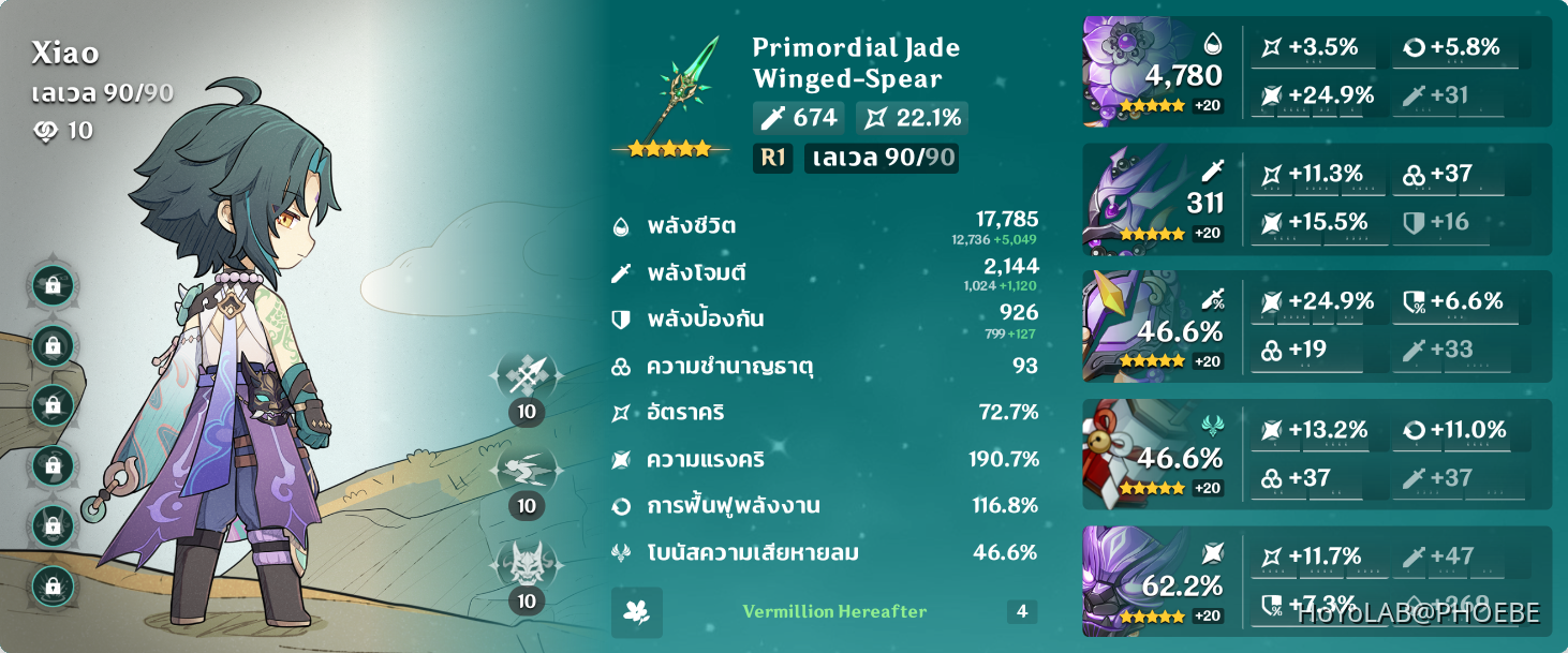 ลูกรักมีหอก jade แล้ว Genshin Impact | HoYoLAB