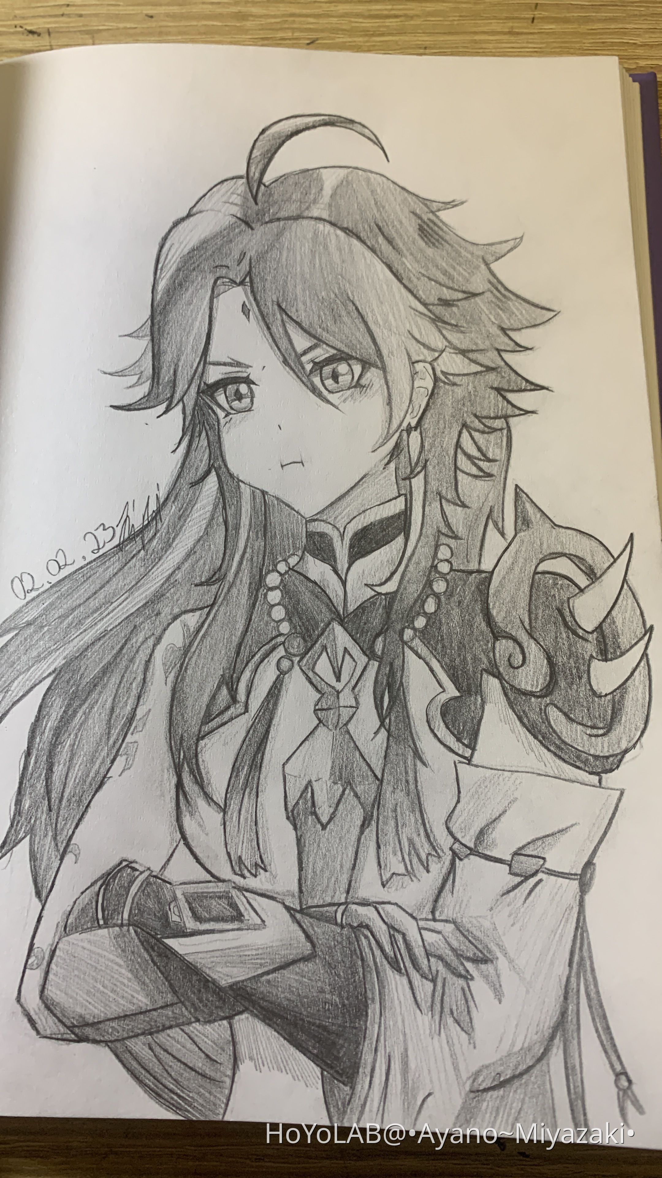 Female xiao sketch Genshin Impact | HoYoLAB