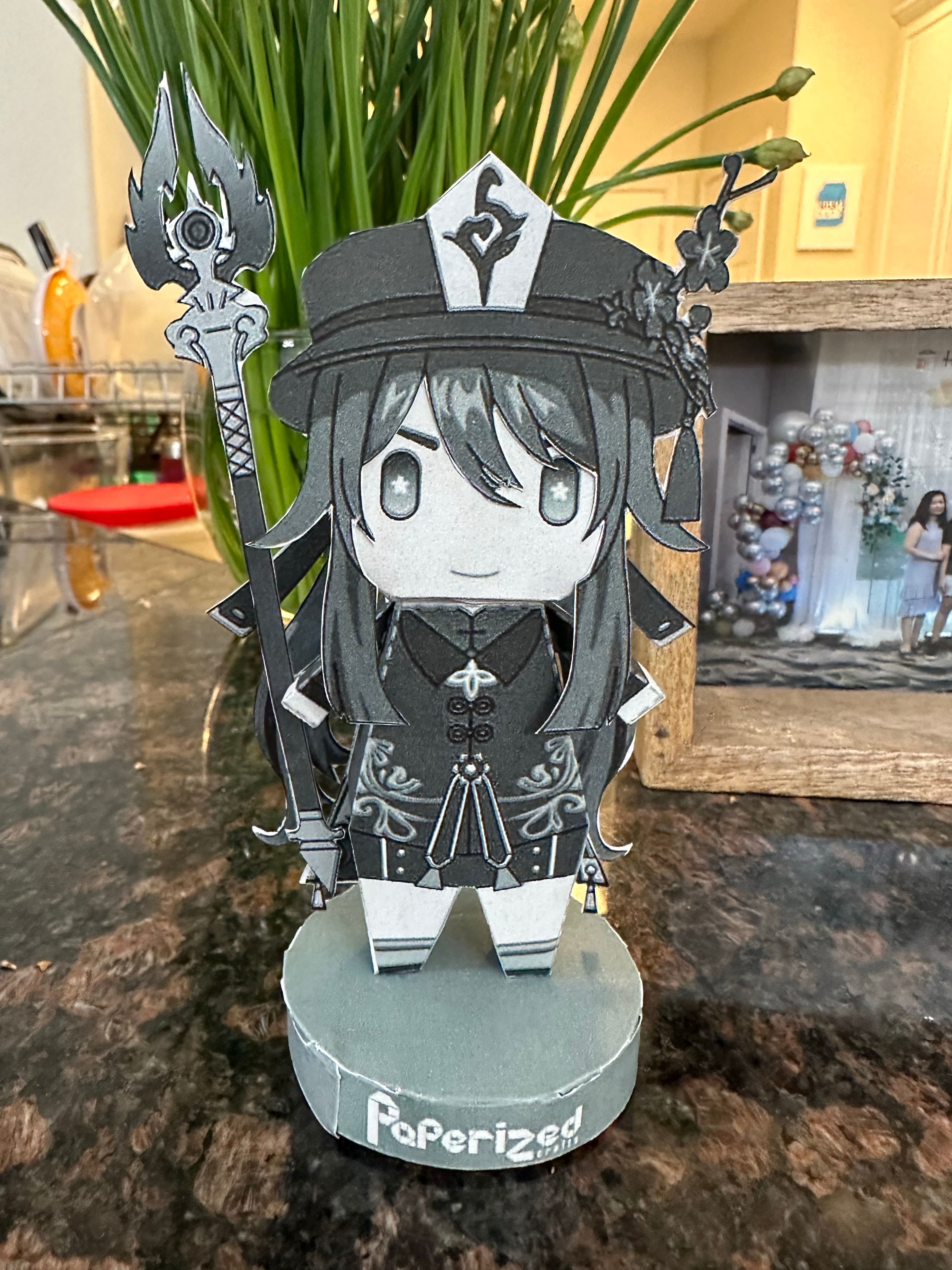 I made a Hu tao paperized Genshin Impact | HoYoLAB