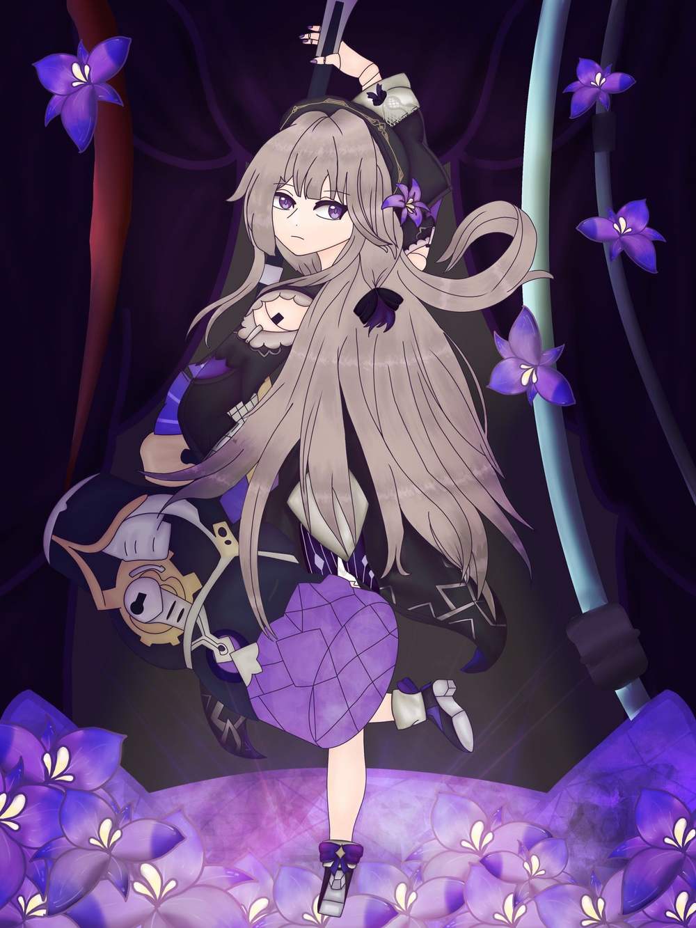 Herta fanart because I love her Honkai: Star Rail | HoYoLAB