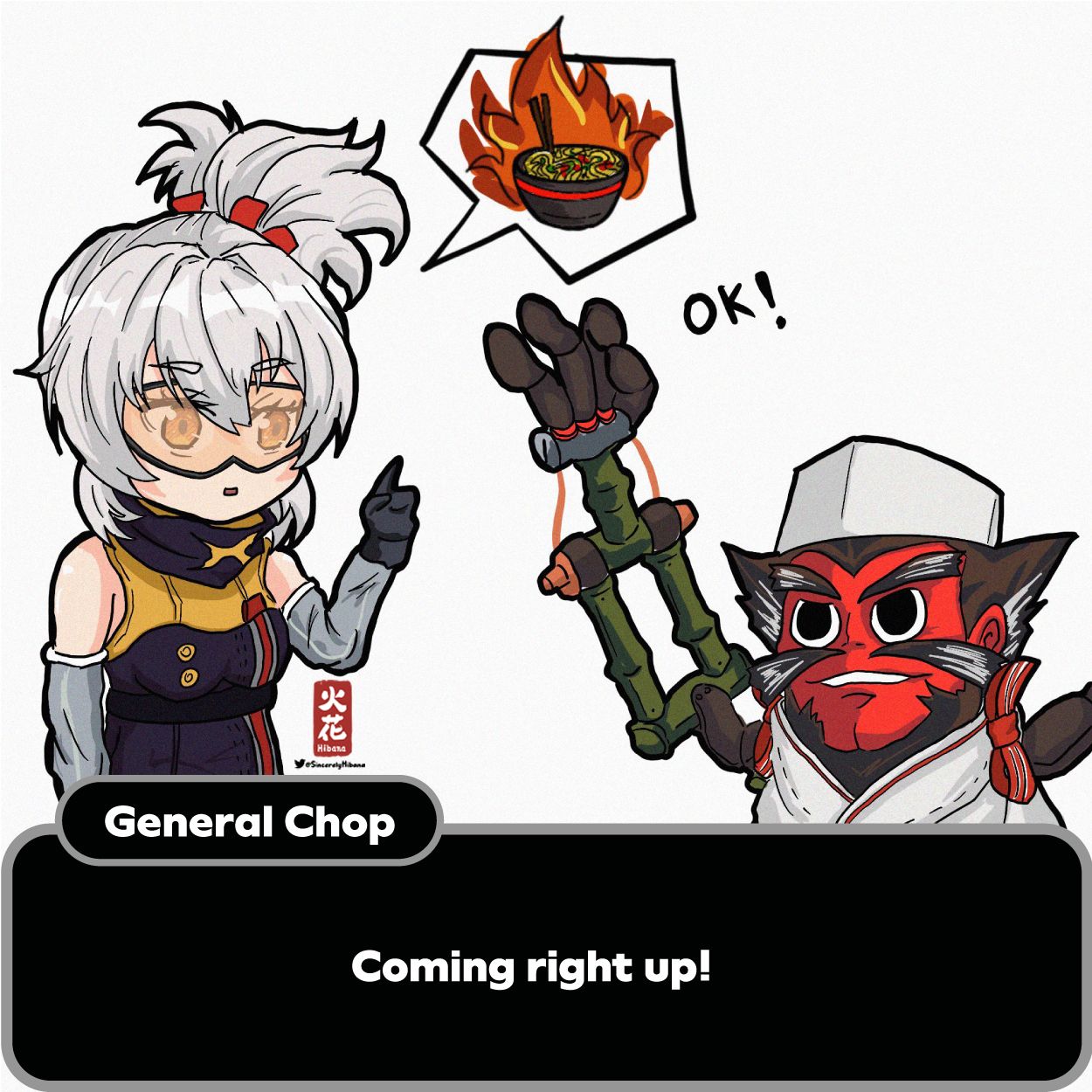 ZZZ Art Challenge [Day 4] — "Soldier 11 with Spicy Ramen (with Fire ...