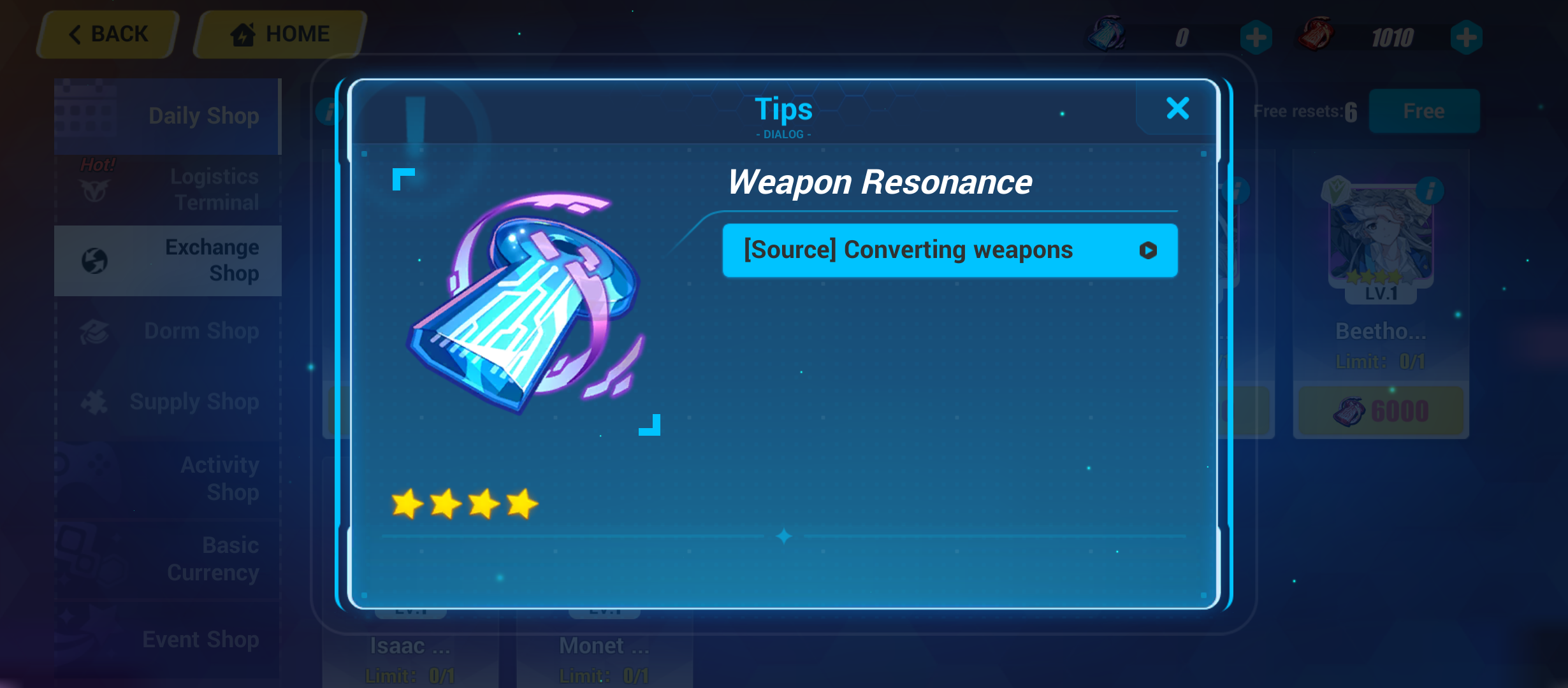 converting weapons Honkai Impact 3rd | HoYoLAB