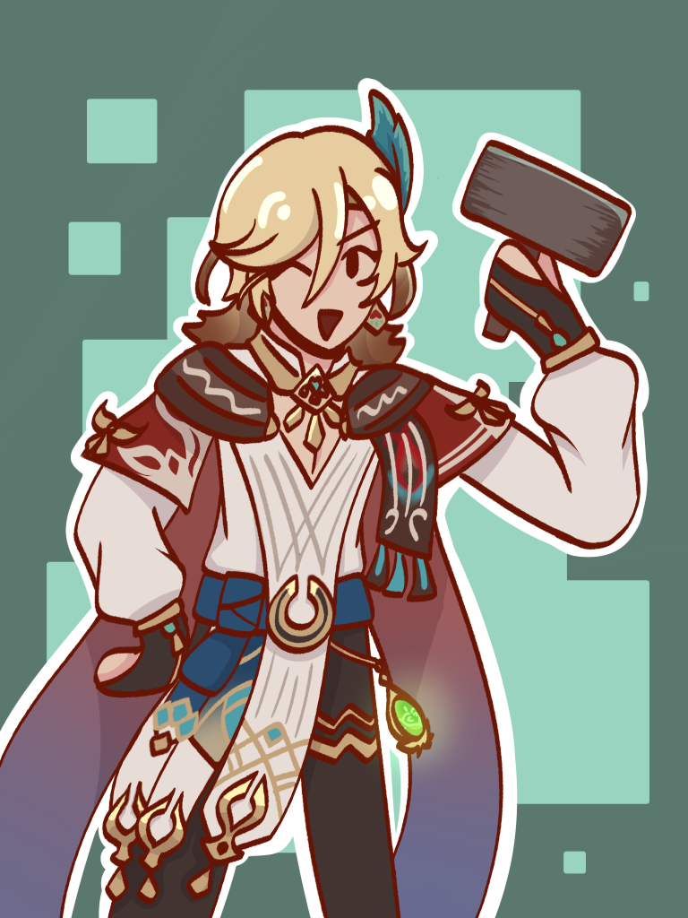 FINISHED KAVEH DRAWING Genshin Impact | HoYoLAB