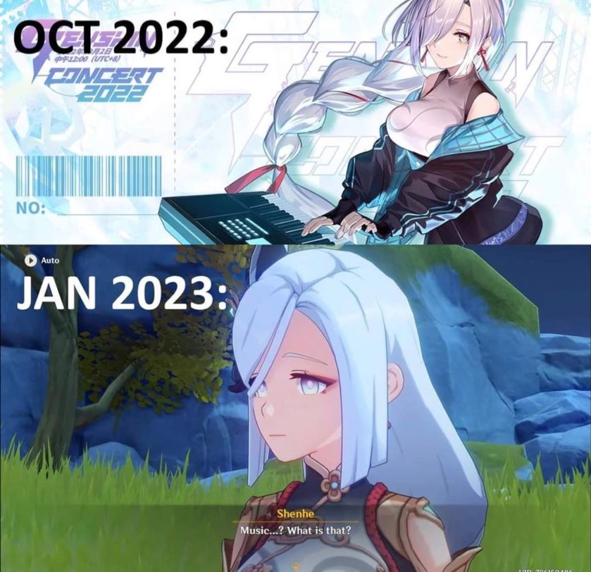 Shenhe be like: „Musik? Kann man das essen?“ Genshin Impact | HoYoLAB