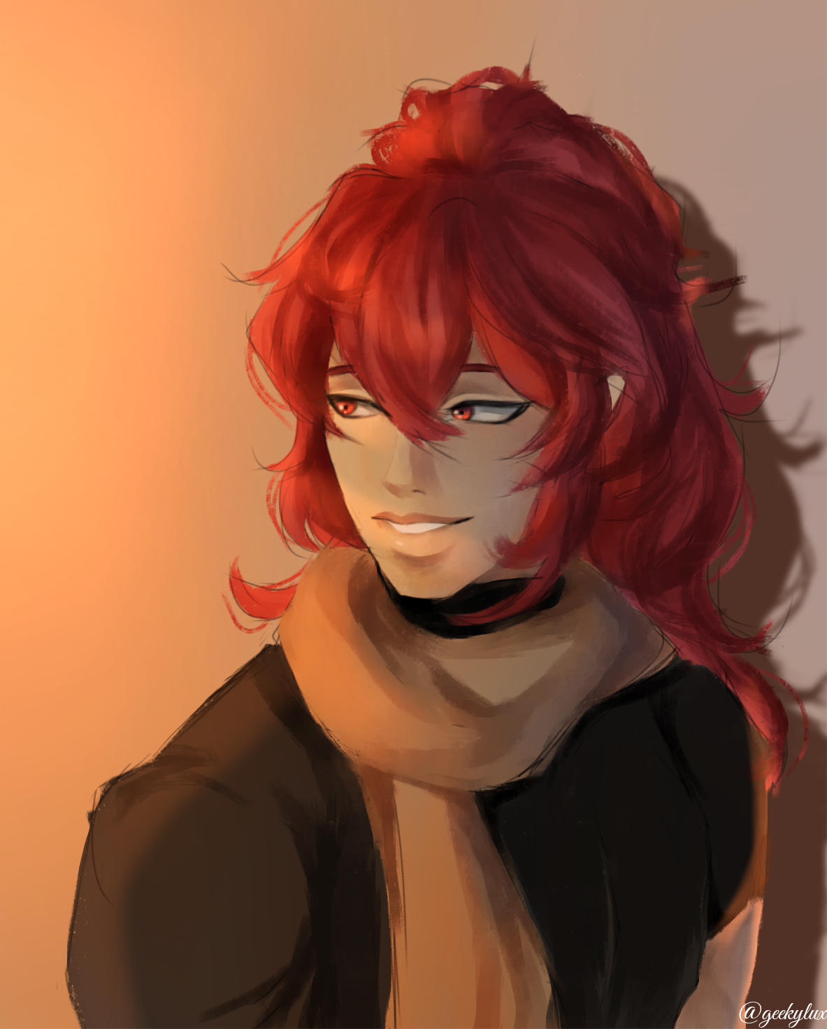 Completed an old wip of diluc Genshin Impact | HoYoLAB