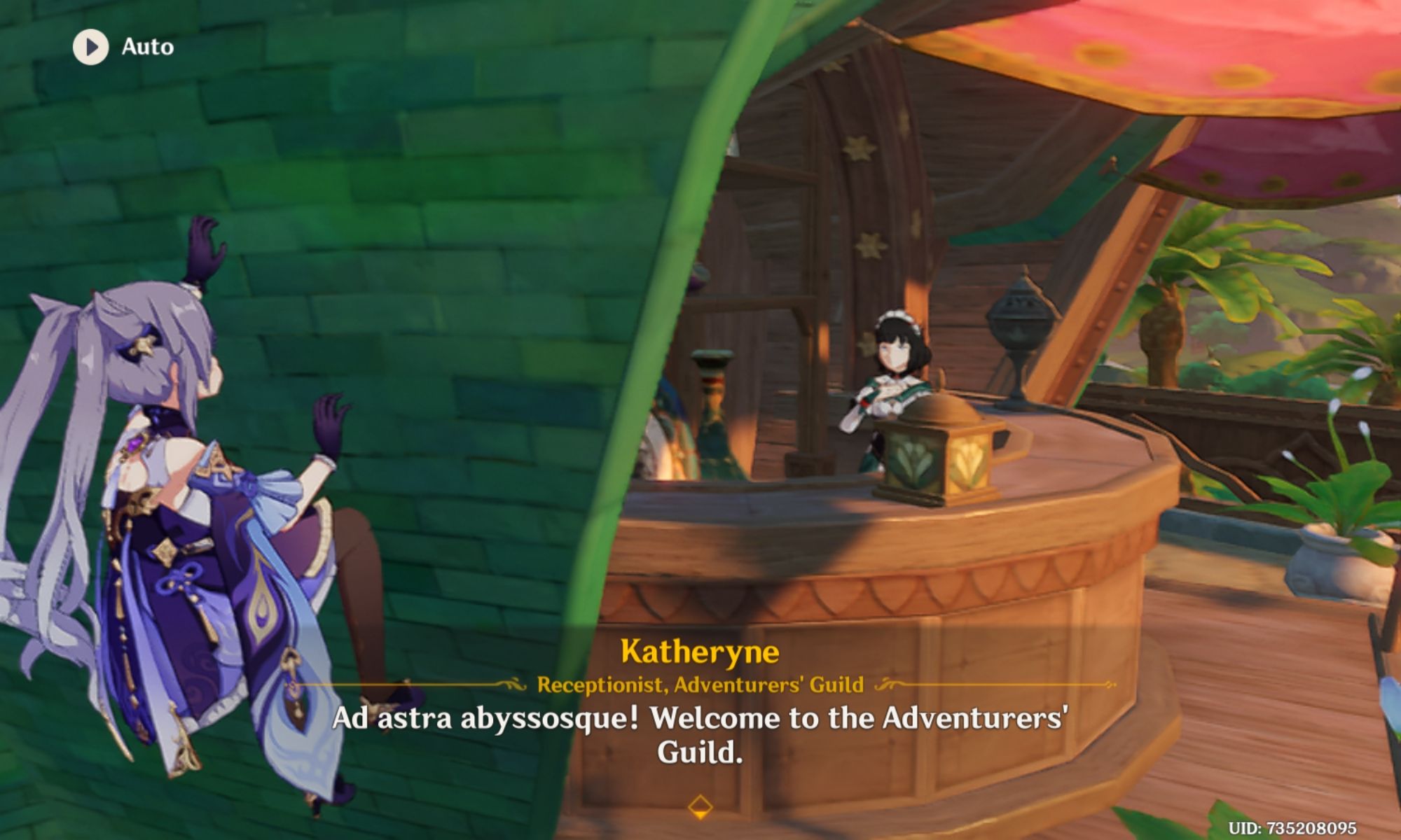 Talking to Katheryne Genshin Impact | HoYoLAB