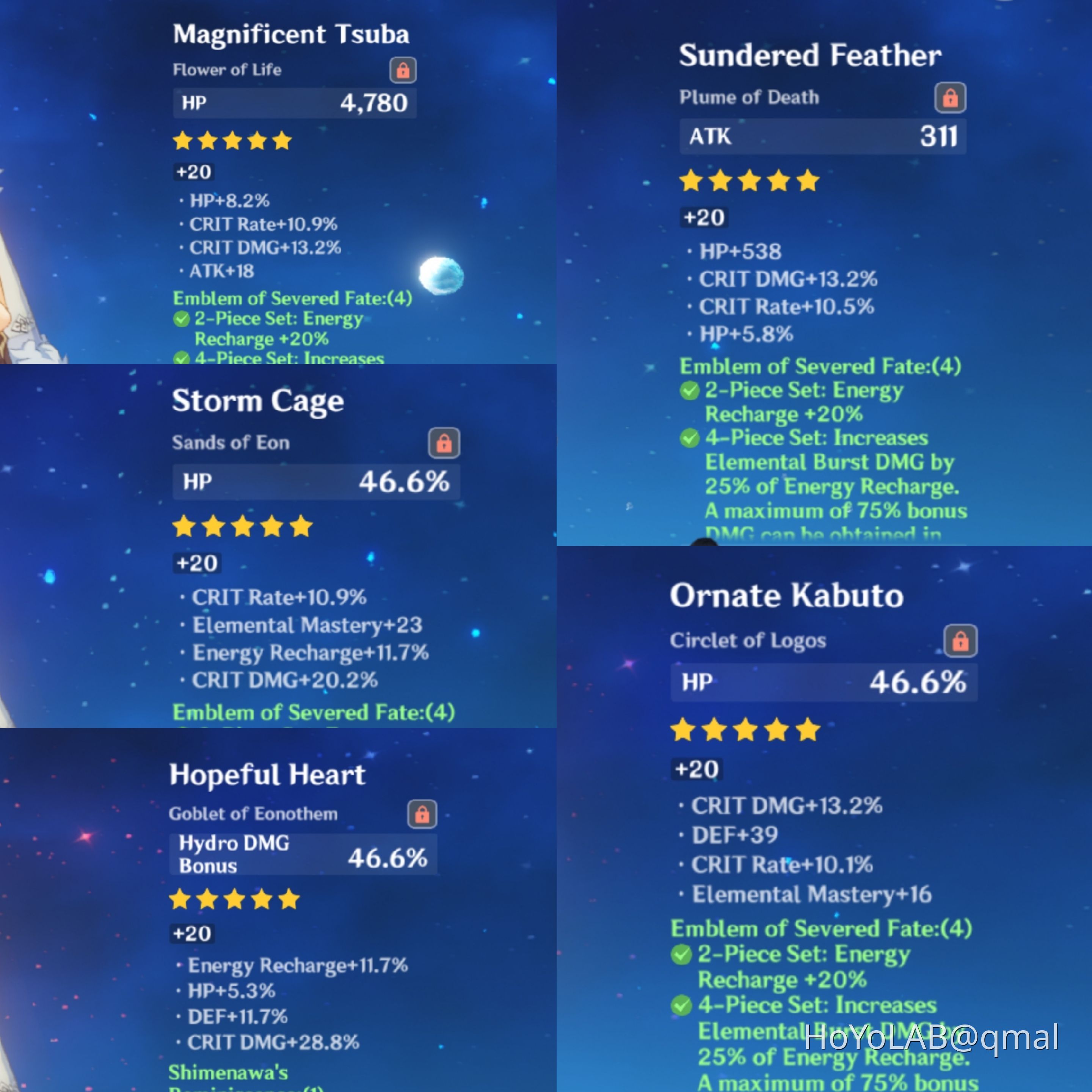 yelan build Genshin Impact | HoYoLAB