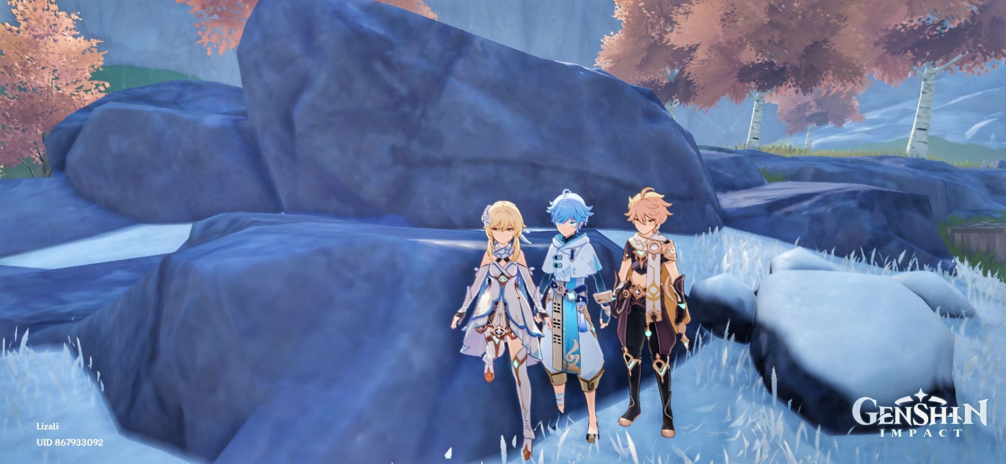 Exploring Dragonspine with my coop friends Genshin Impact | HoYoLAB