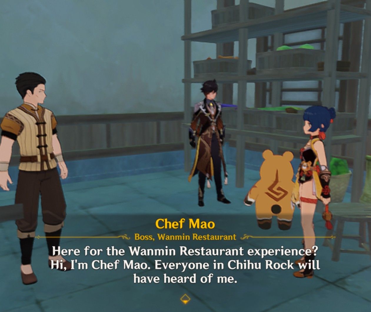 Chef Mao doesn't realize his daughter after expelling her through his ...